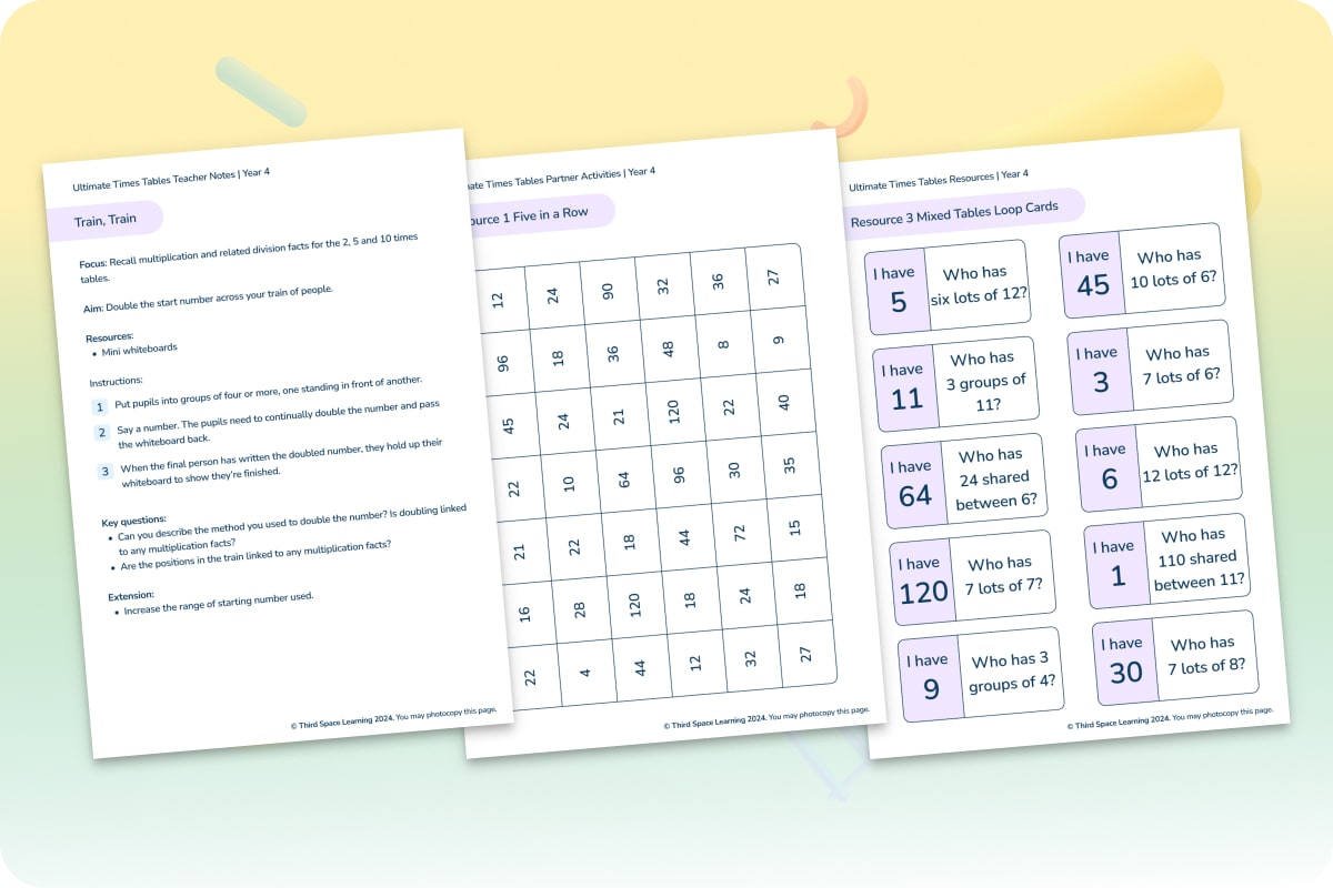 Primary Maths Resources [FREE] | KS1 & KS2 | Third Space Learning ...