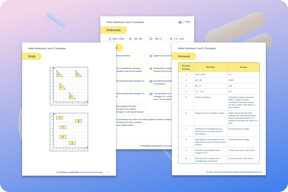 KS1 & KS2 Position and Direction Maths Resources | Third Space Learning ...