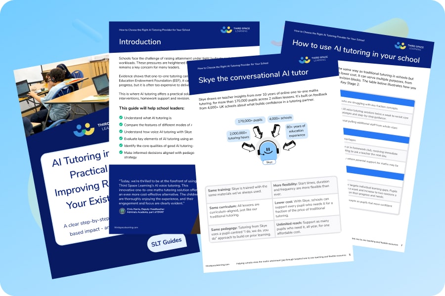 Primary Maths Resources [FREE] | KS1 & KS2 | Third Space Learning ...