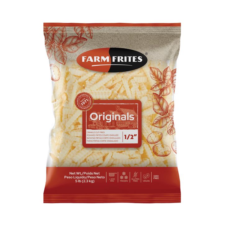 Originals crinkle fries | A proven bestseller | Farm Frites