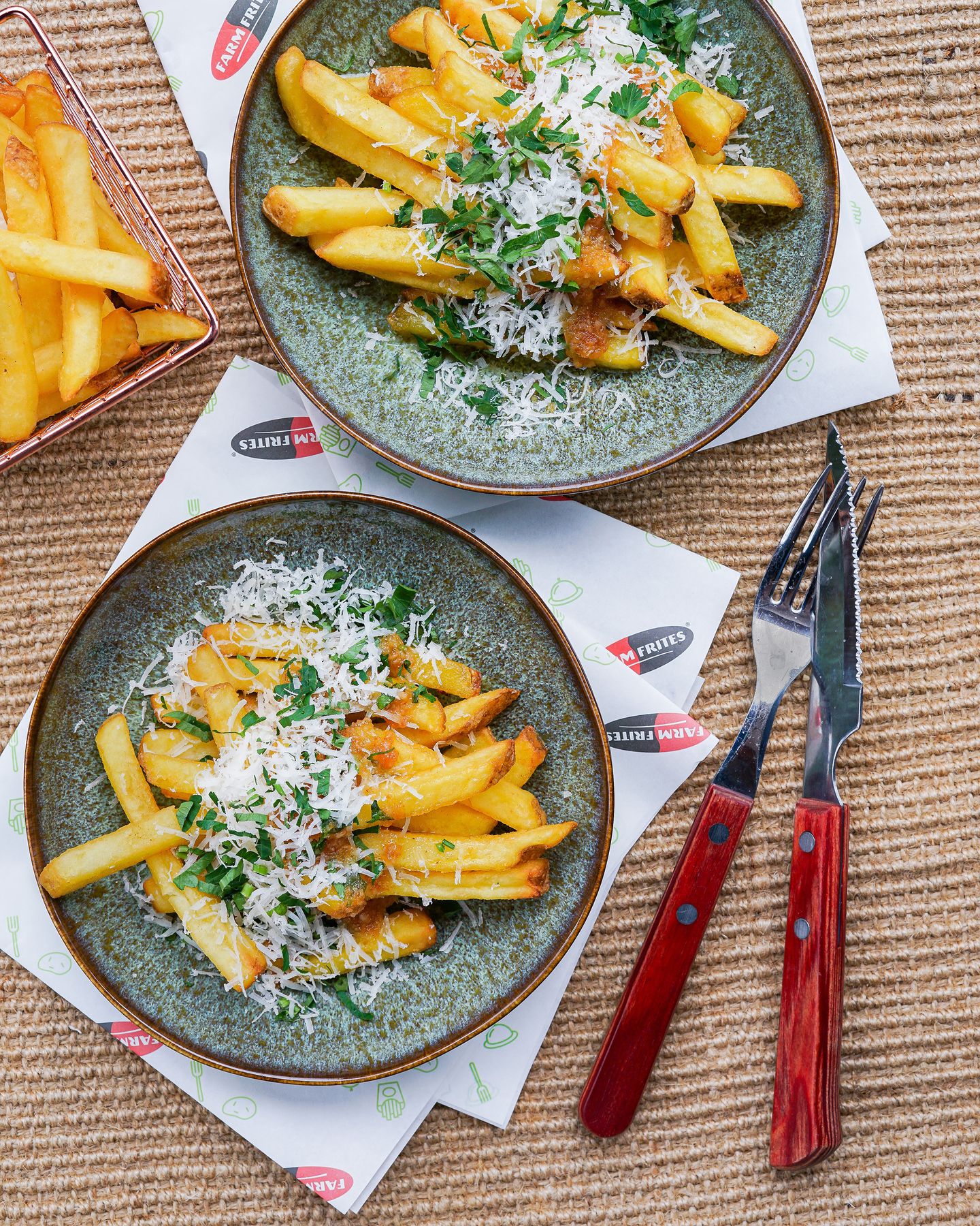 Loaded Japanese Okonomiyaki Fries recipe | Farm Frites