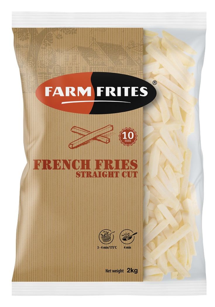 Regular 10mm fries | Tasteful golden fries | Farm Frites