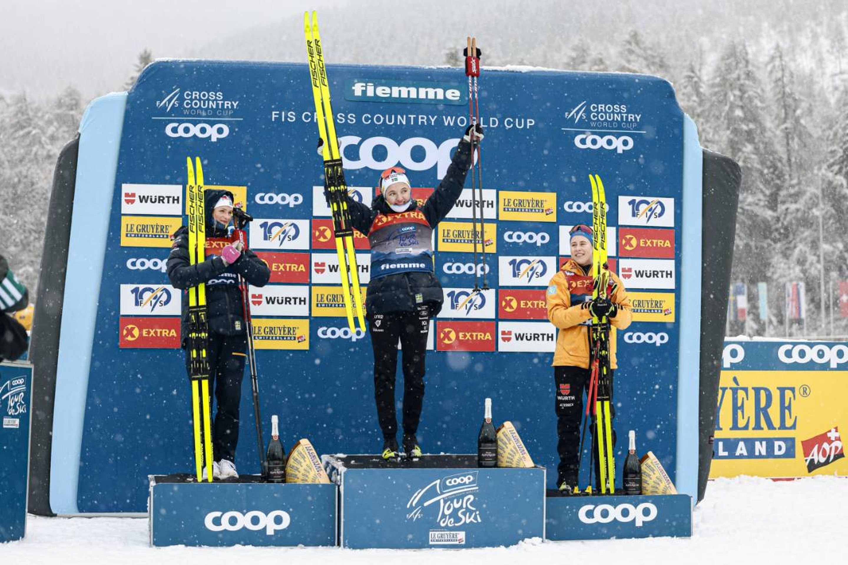 FIS | Svahn praises teammate Karlsson after winning 'crazy race' to ...