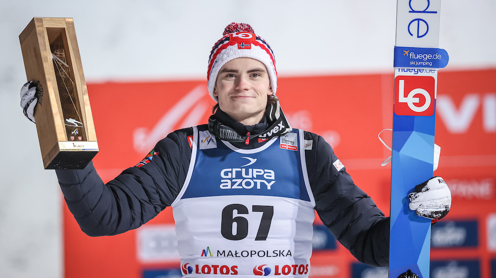 FIS | Zakopane: Marius Lindvik wins ahead of Karl Geiger and Anze Lanisek