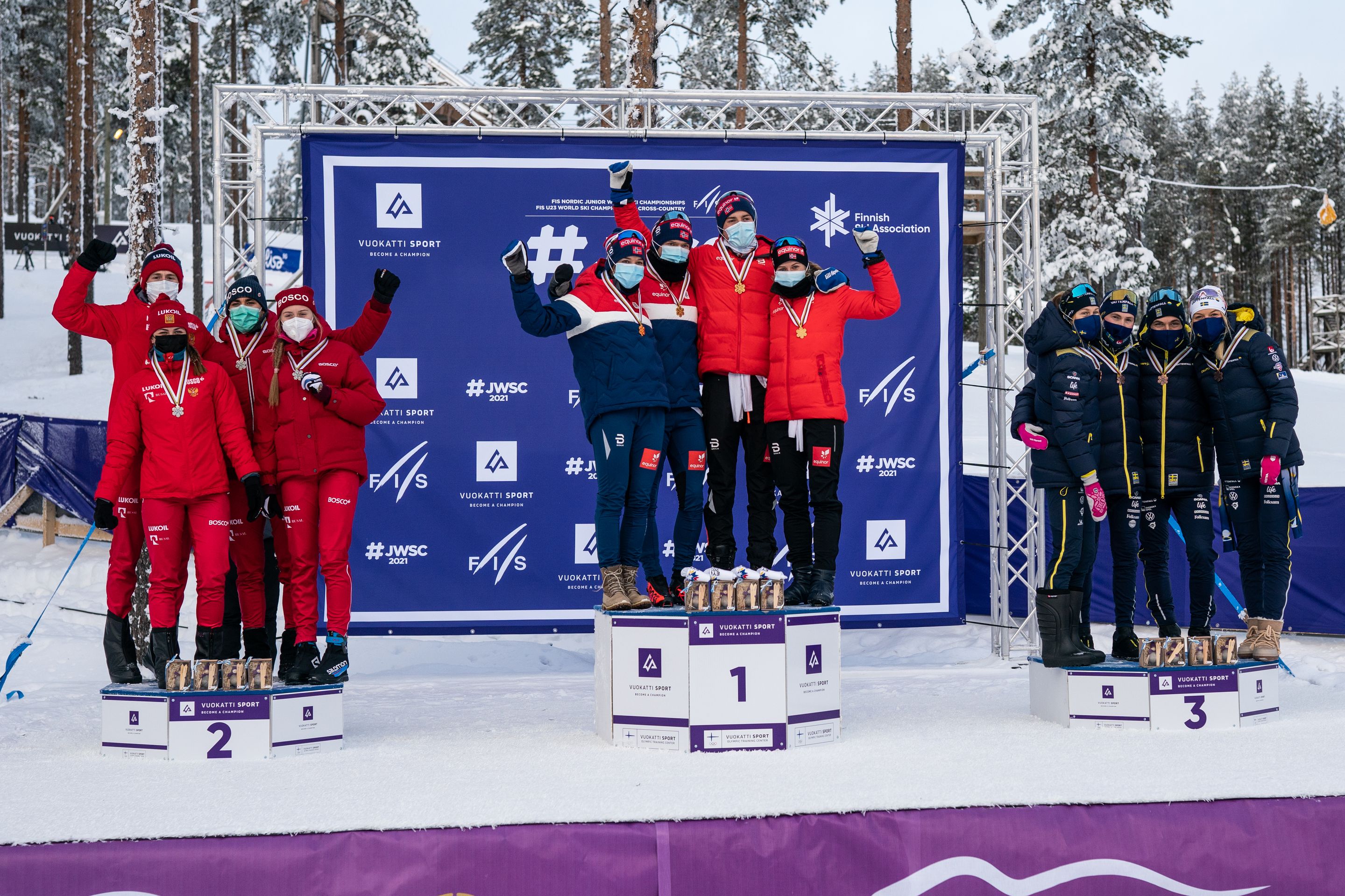 FIS | Relay day at JWSC Vuokatti (FIN)