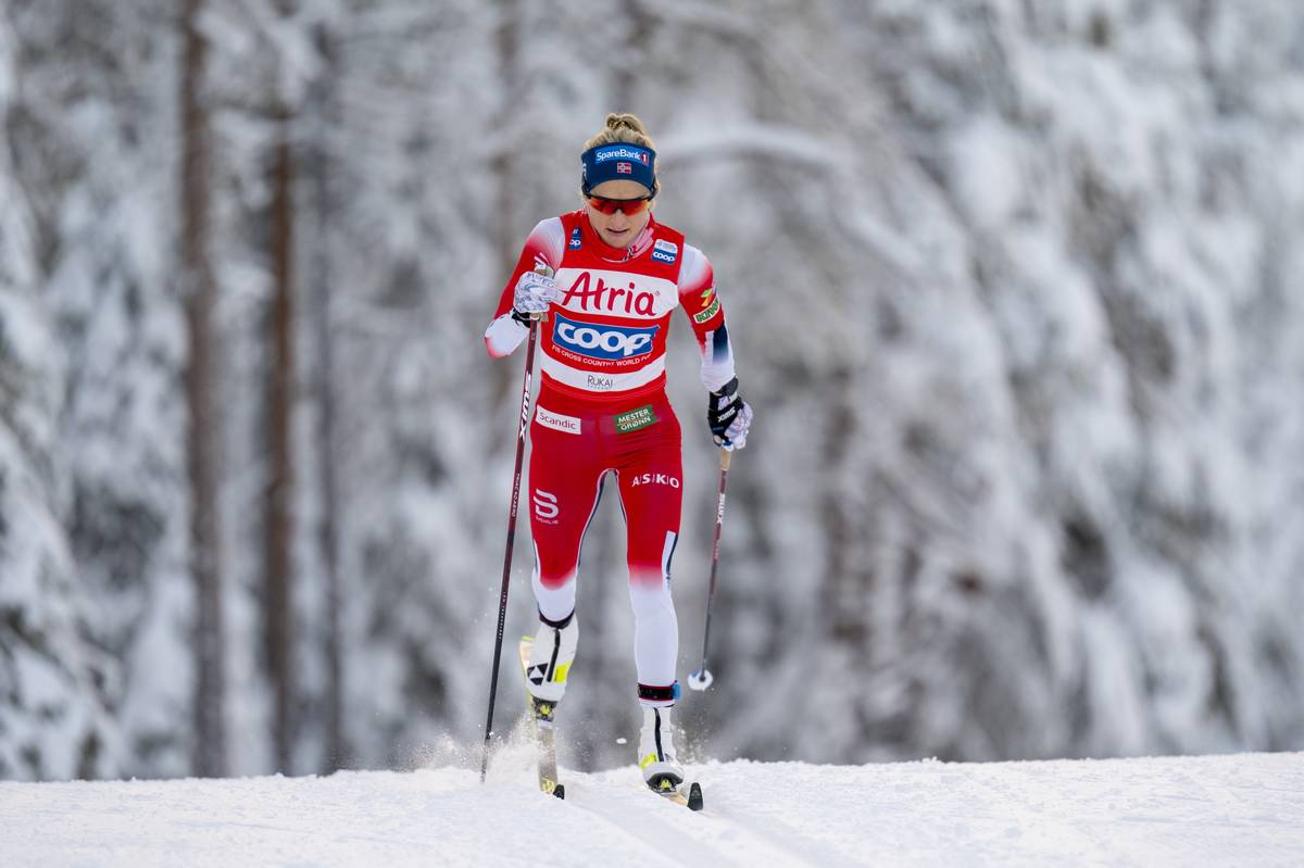 FIS | Therese Johaug takes Ruka Triple Tour lead