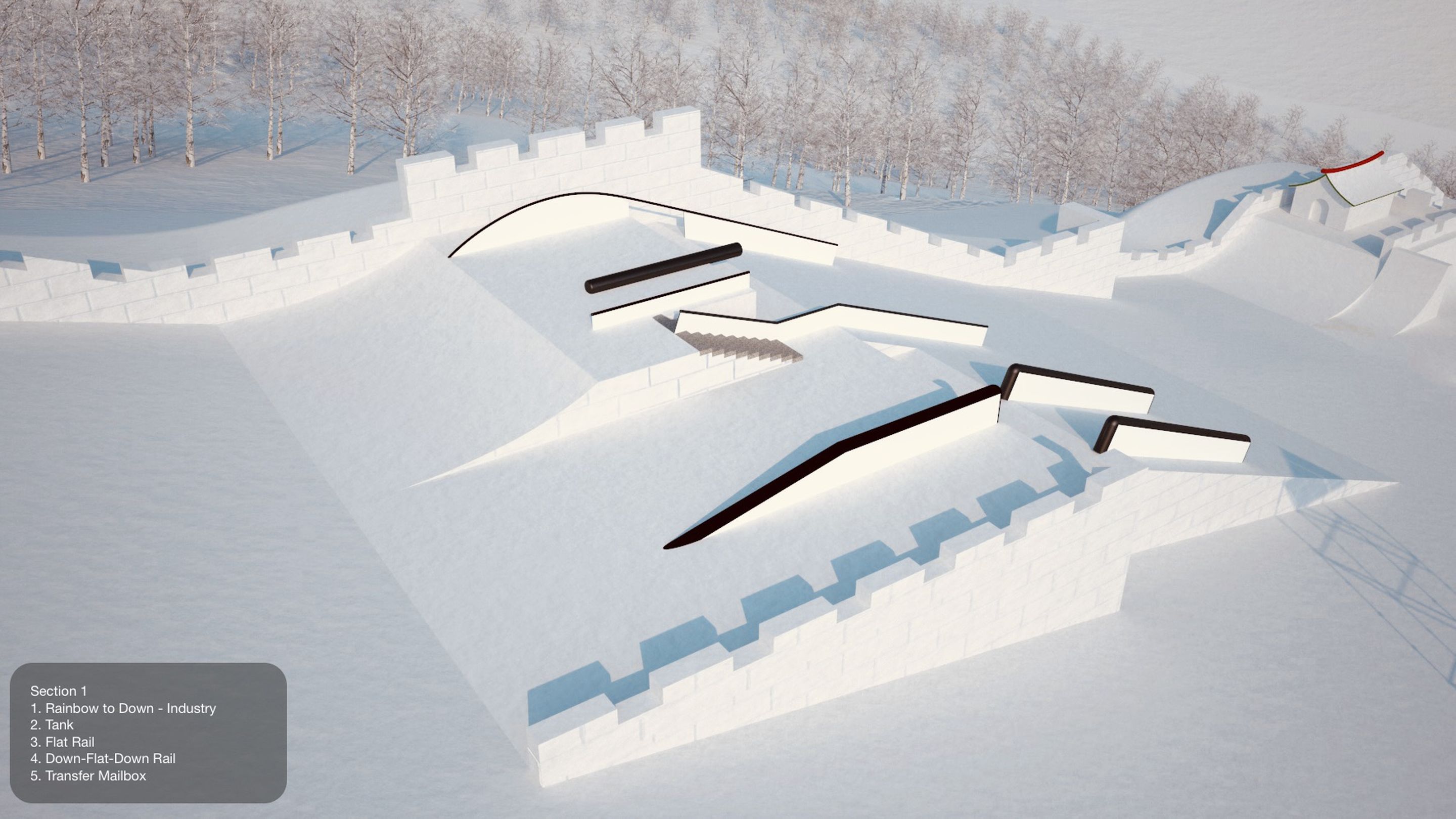 FIS | Beijing 2022 slopestyle course revealed