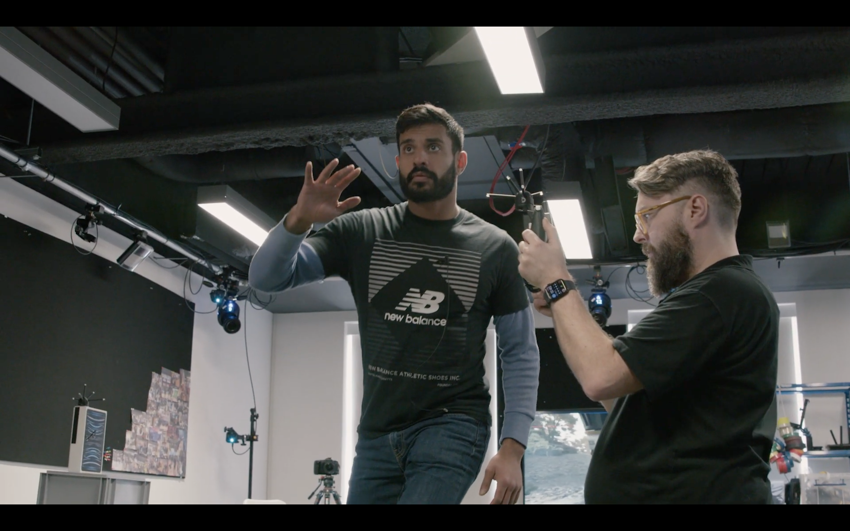 Markerless motion capture with Vicon