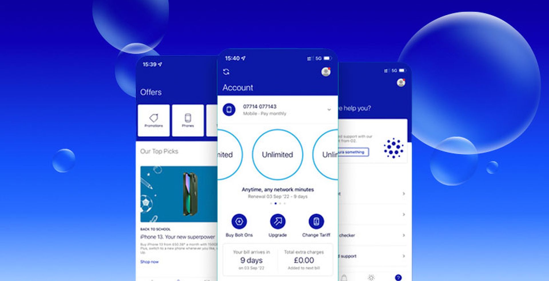 Safety and security | Help & Support | O2