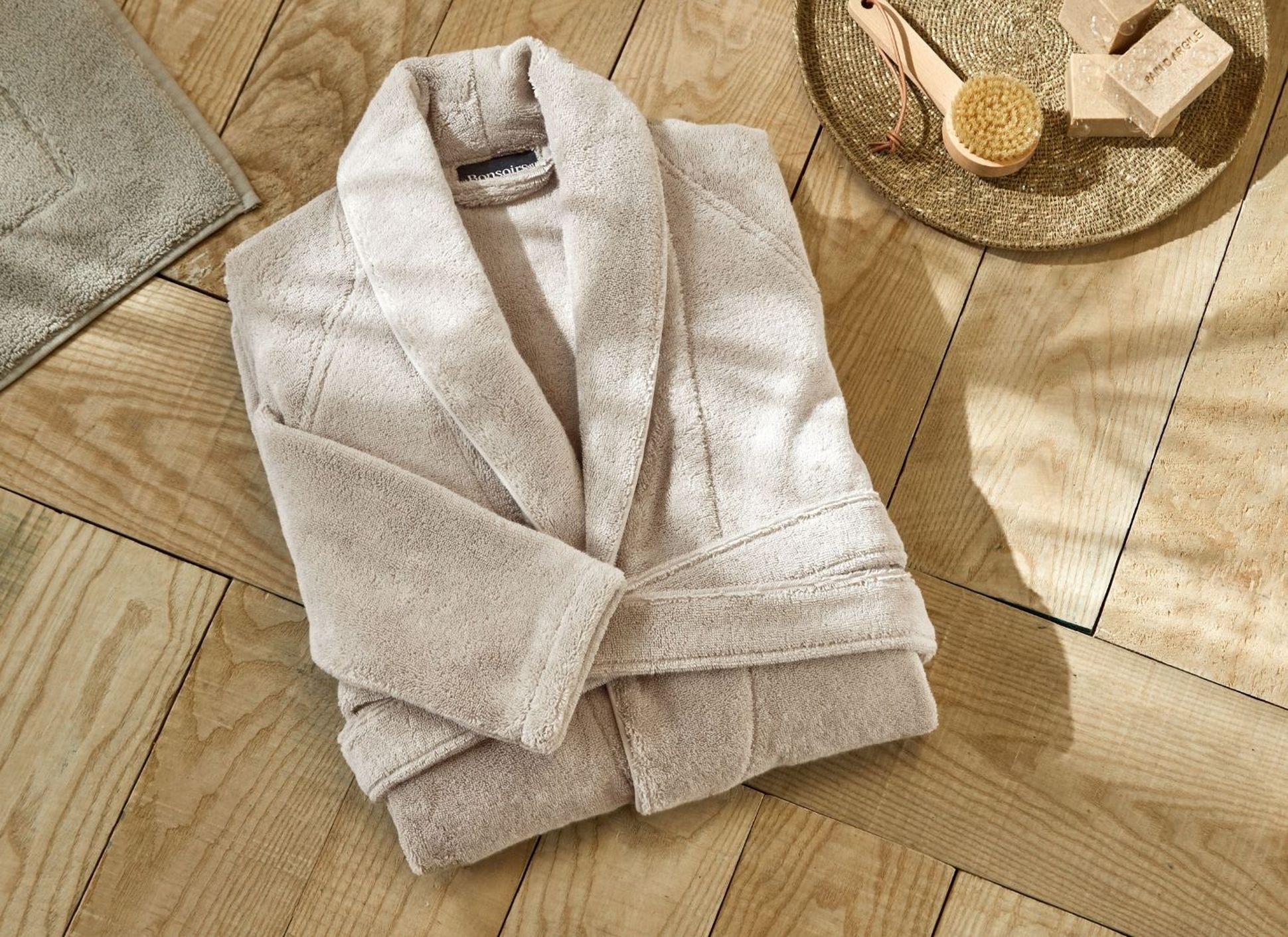 Comment plier un peignoir