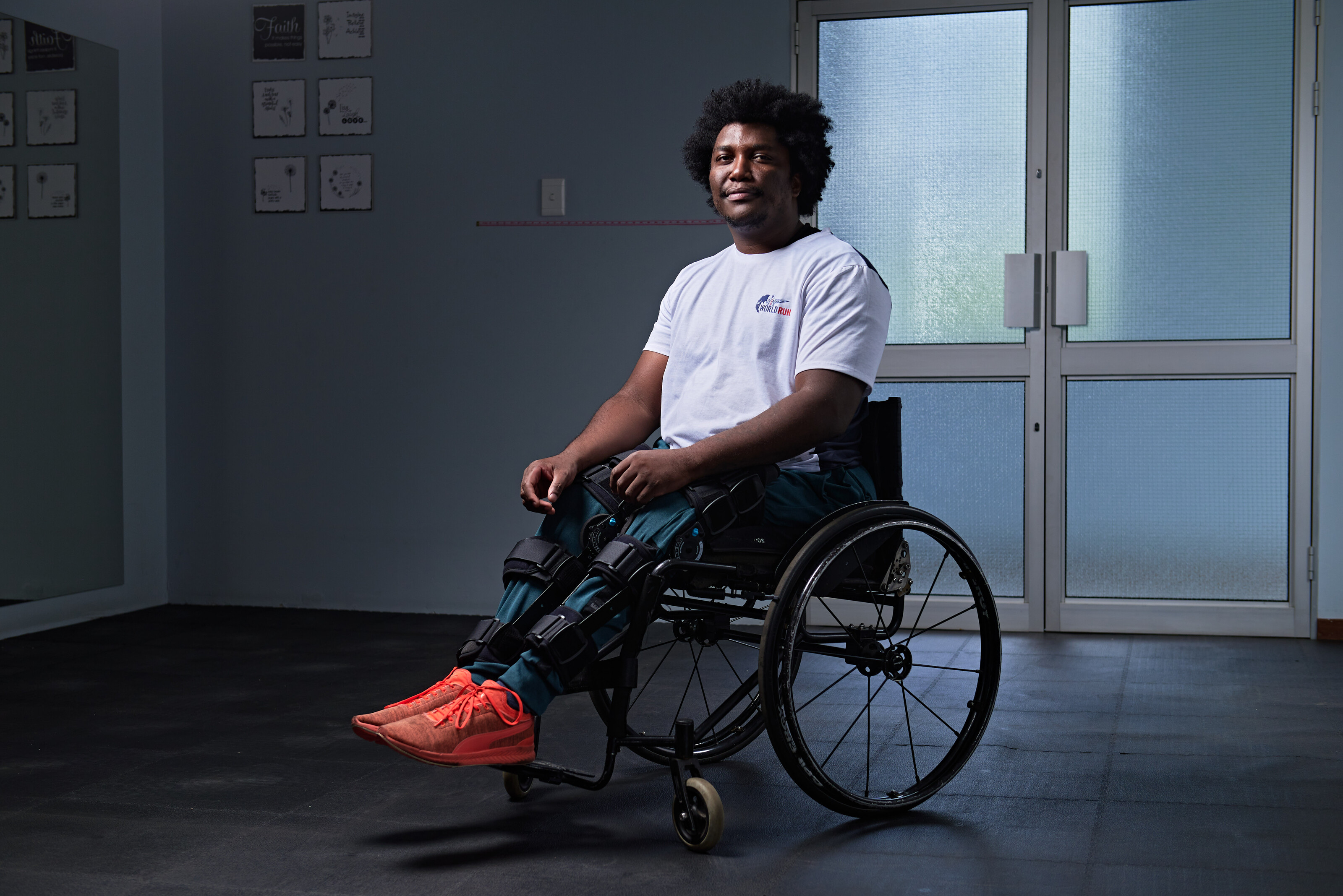 The inspirational story of motorbike accident victim, Sandile Mkhize