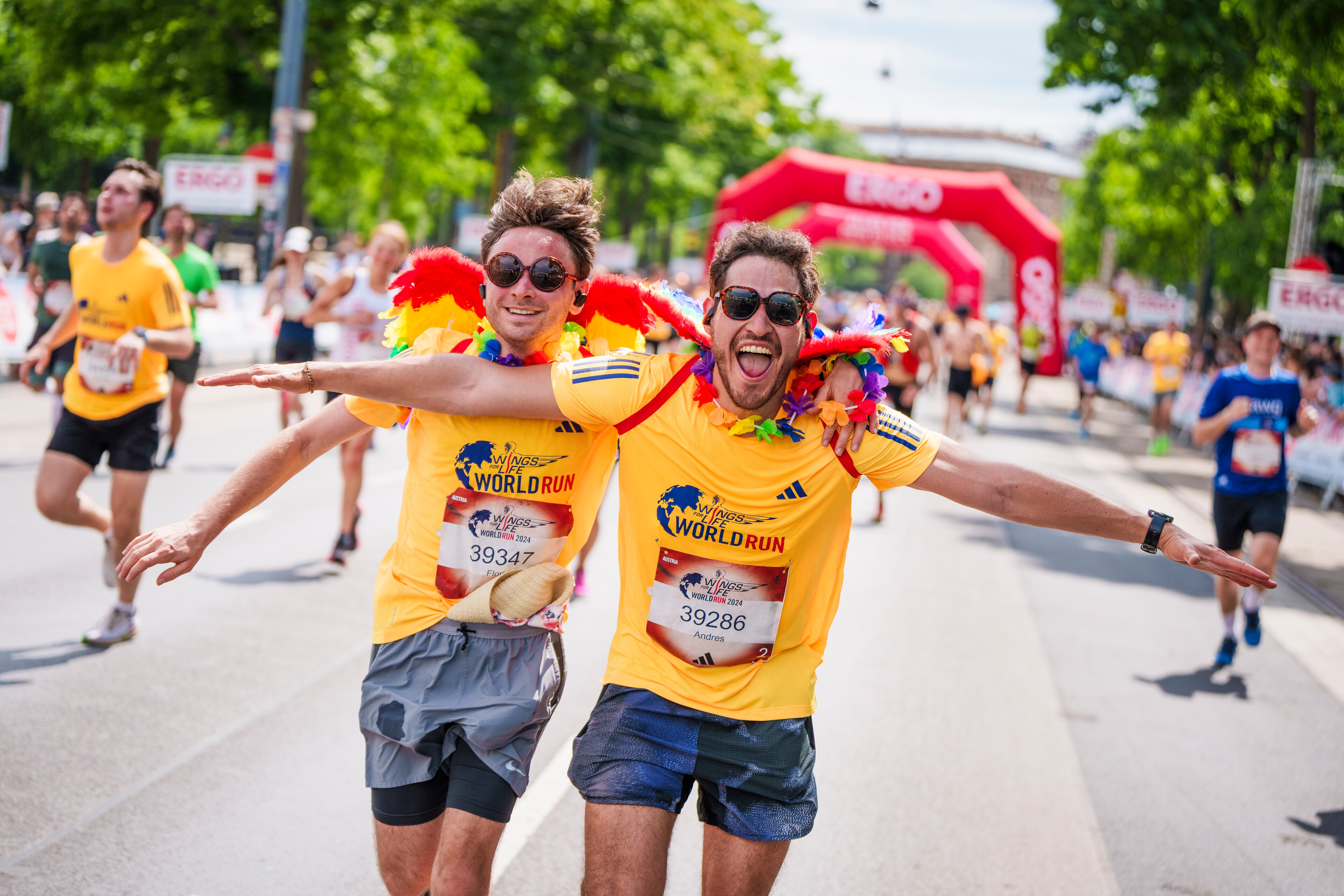 Reaktionen des Wings for Life World Run 2024