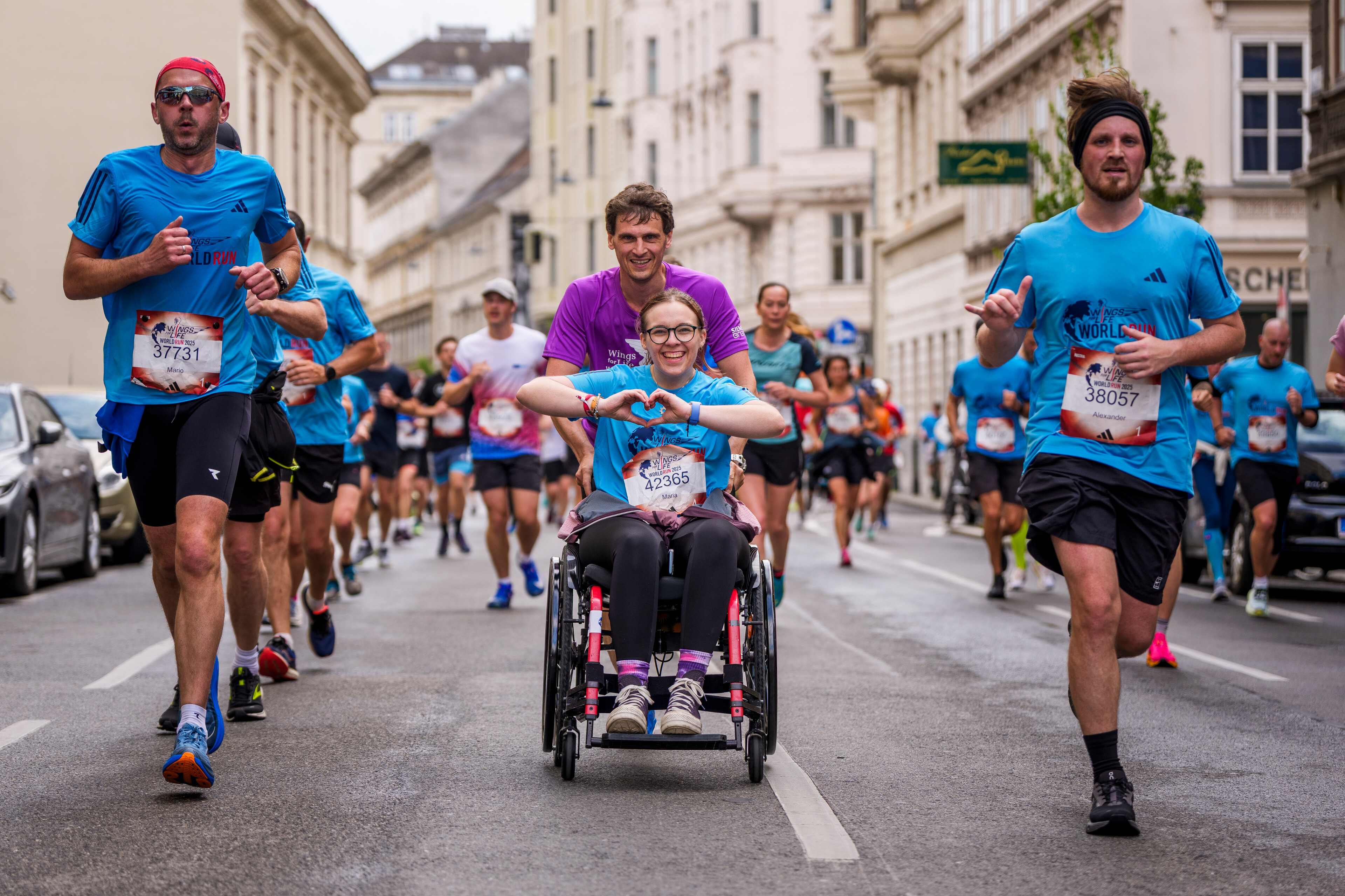 Reaktionen des Wings for Life World Run 2024