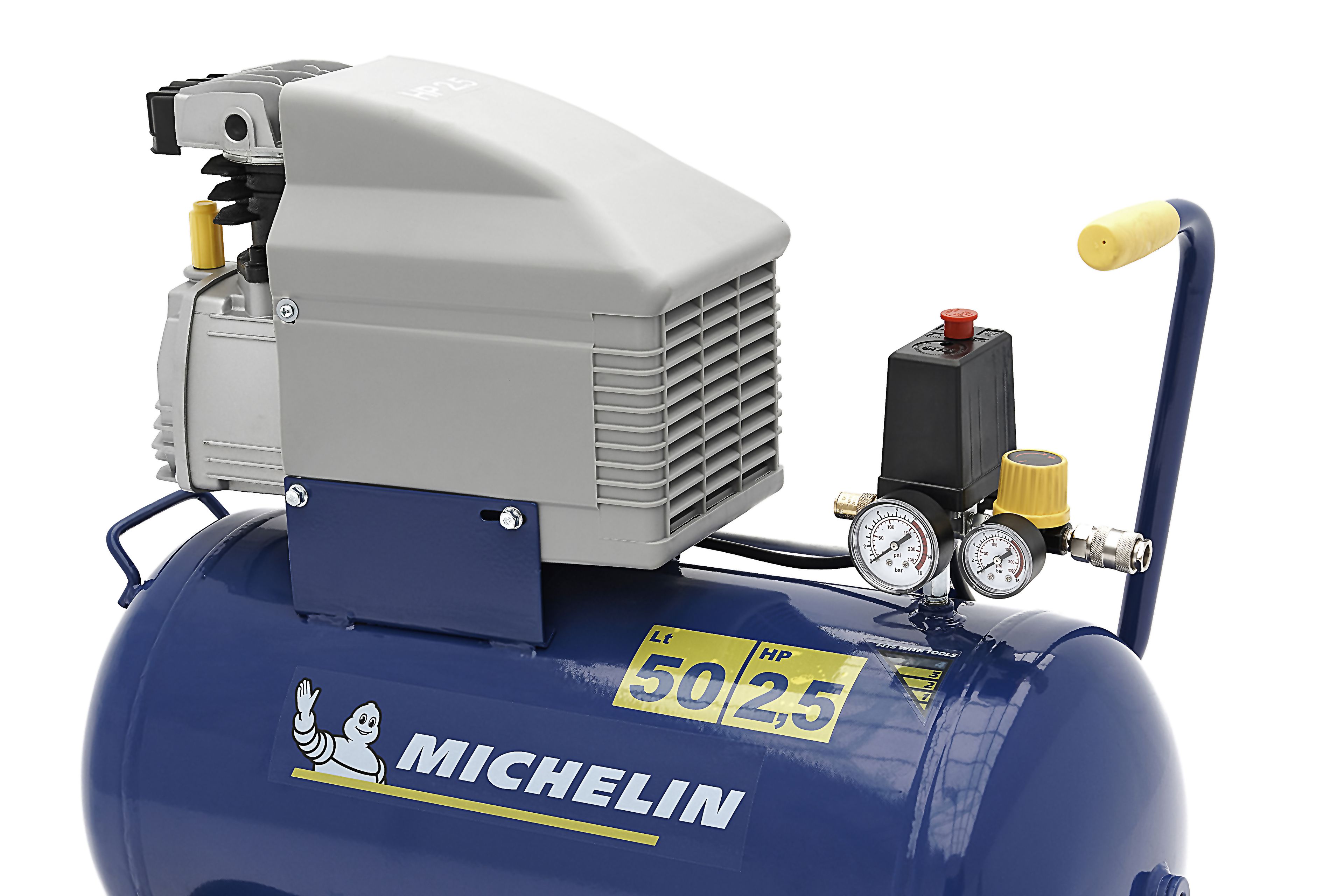 Michelin 2 Pk Professionele 50 Liter Compr... | HBM Machines