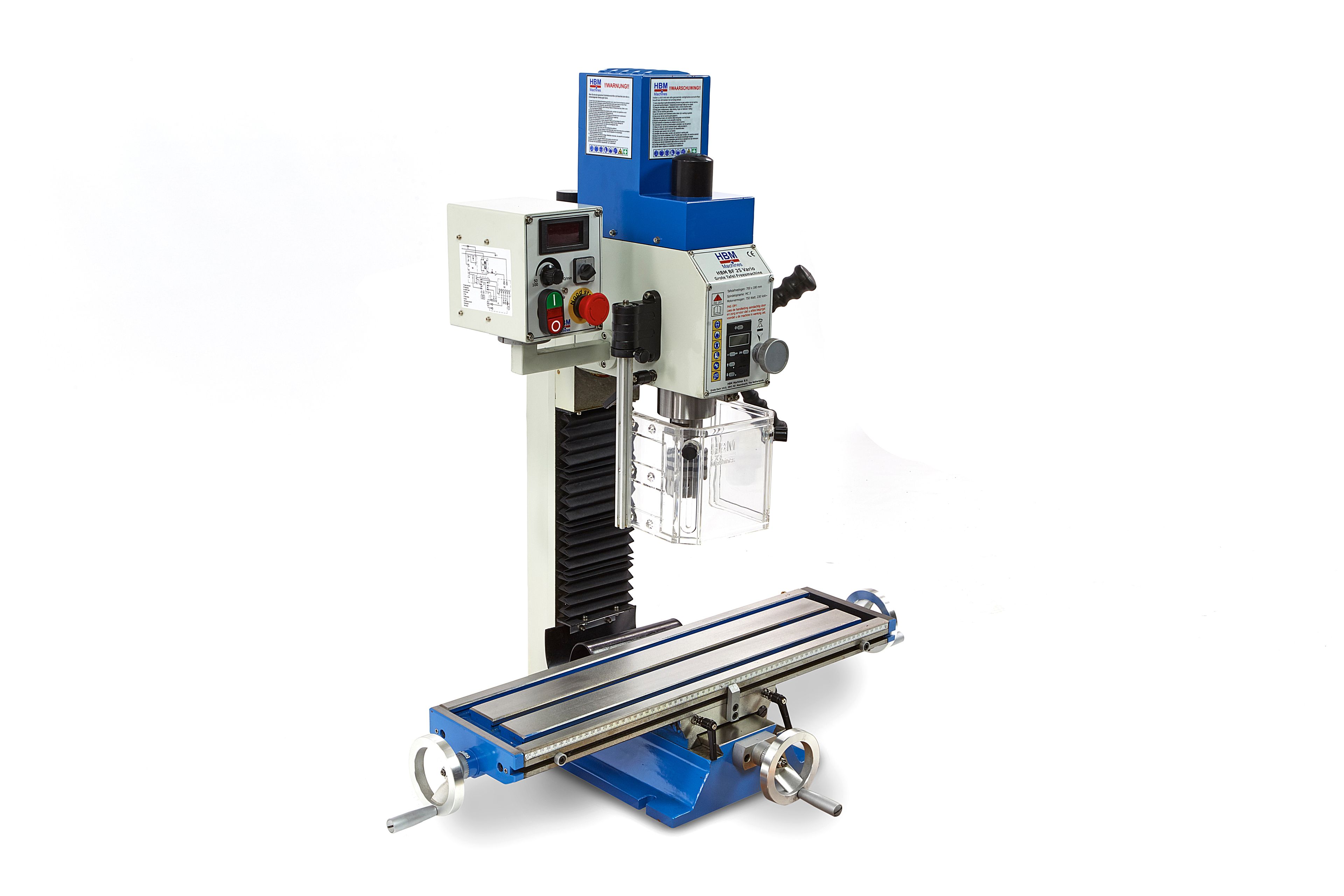 HBM BF 25 Fresadora Gran Mesa | HBM Machines