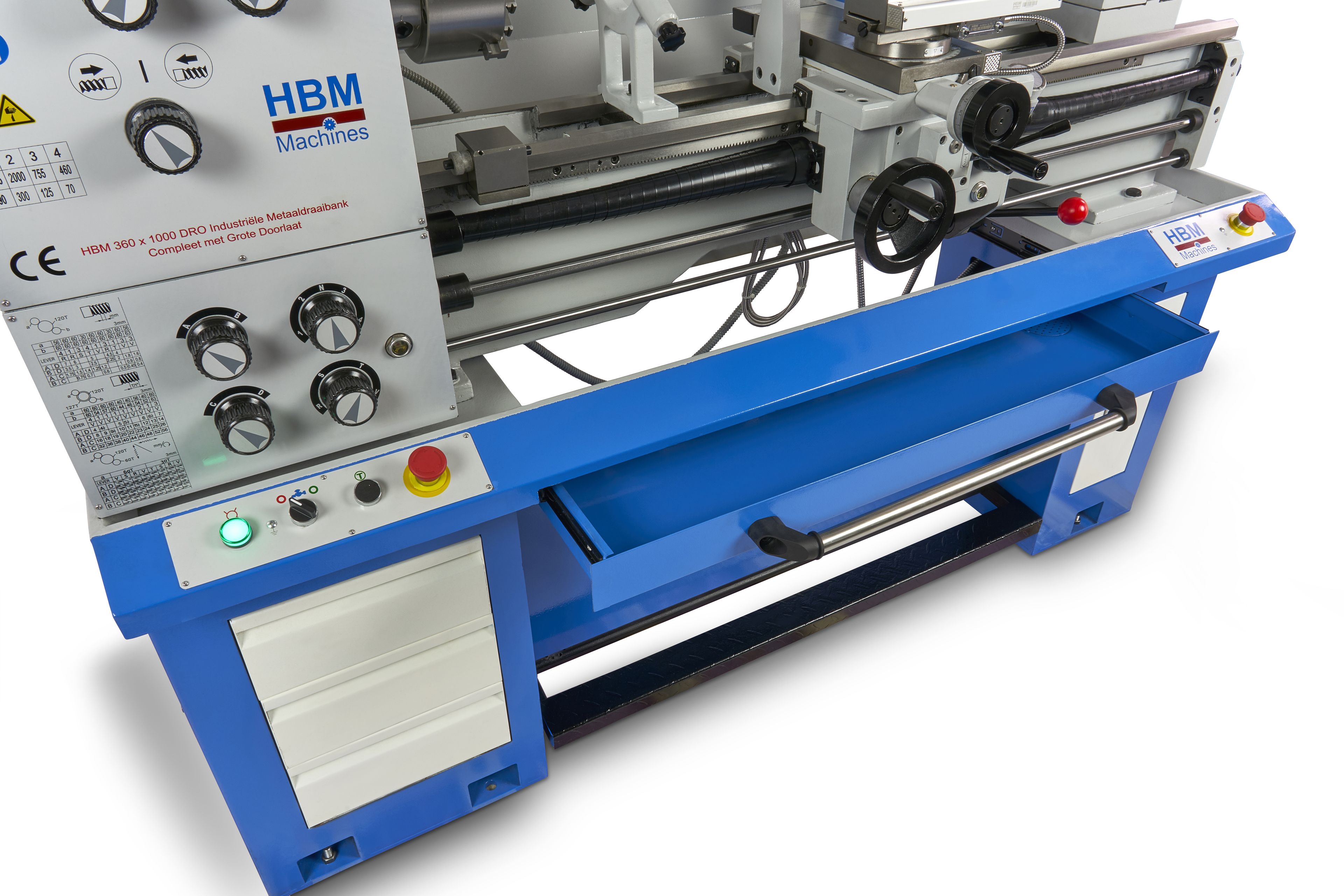 HBM 360 x 1000 Industriële Compleet Metaal... | HBM Machines