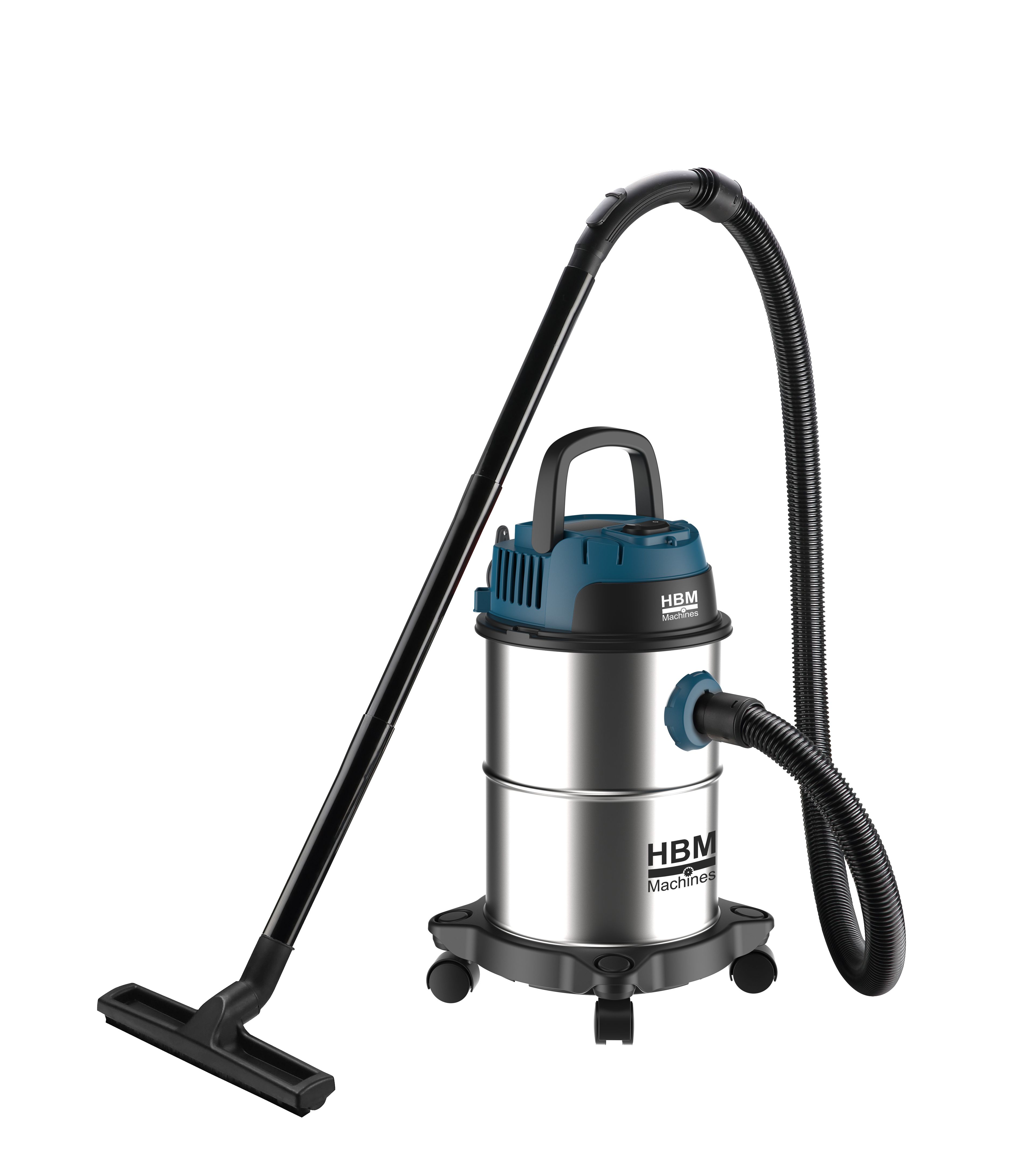 HBM Nass- und Trockensauger 2x1200 W 60 L | HBM Machines