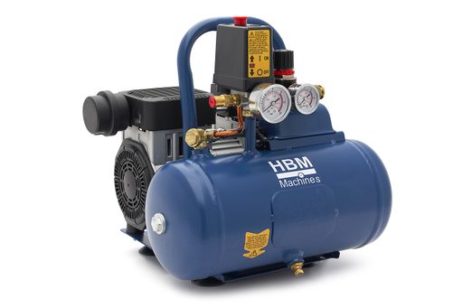 HBM low noise compressor 6 liter 78 dB | HBM Machines