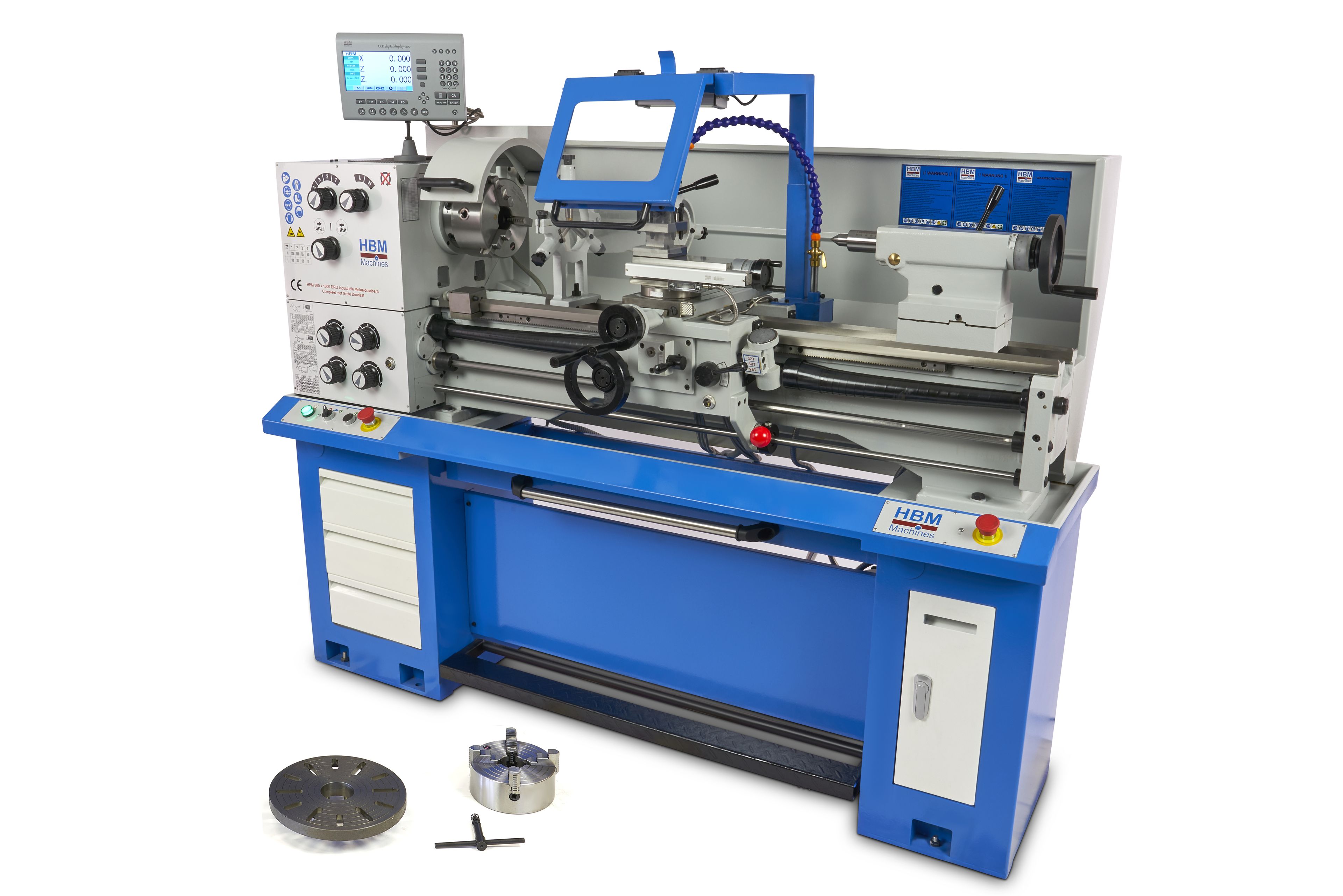 HBM Tour à métaux industriel complet 360 x... | HBM Machines