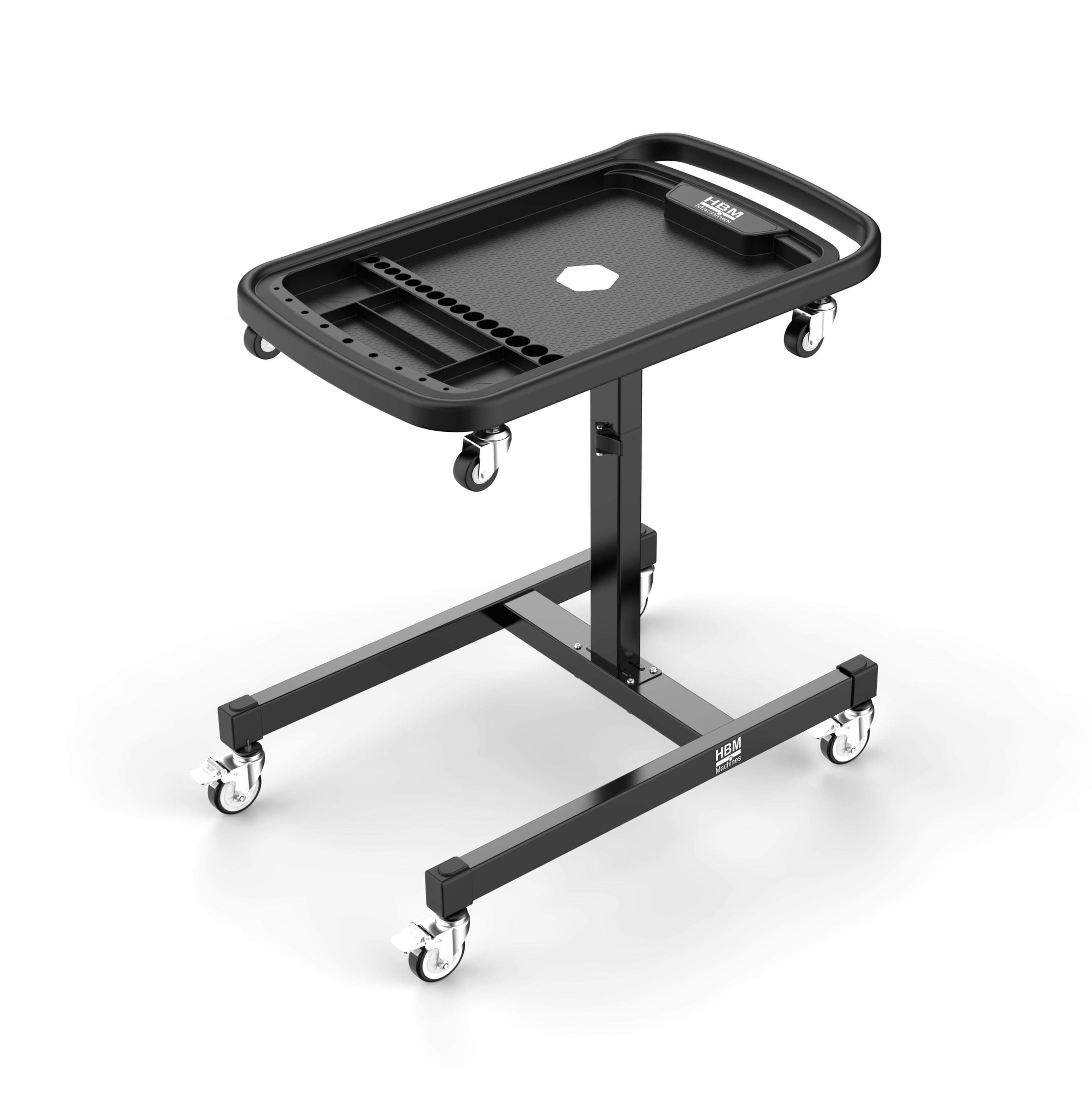 Table de travail mobile réglable 2 en 1 HBM | HBM Machines