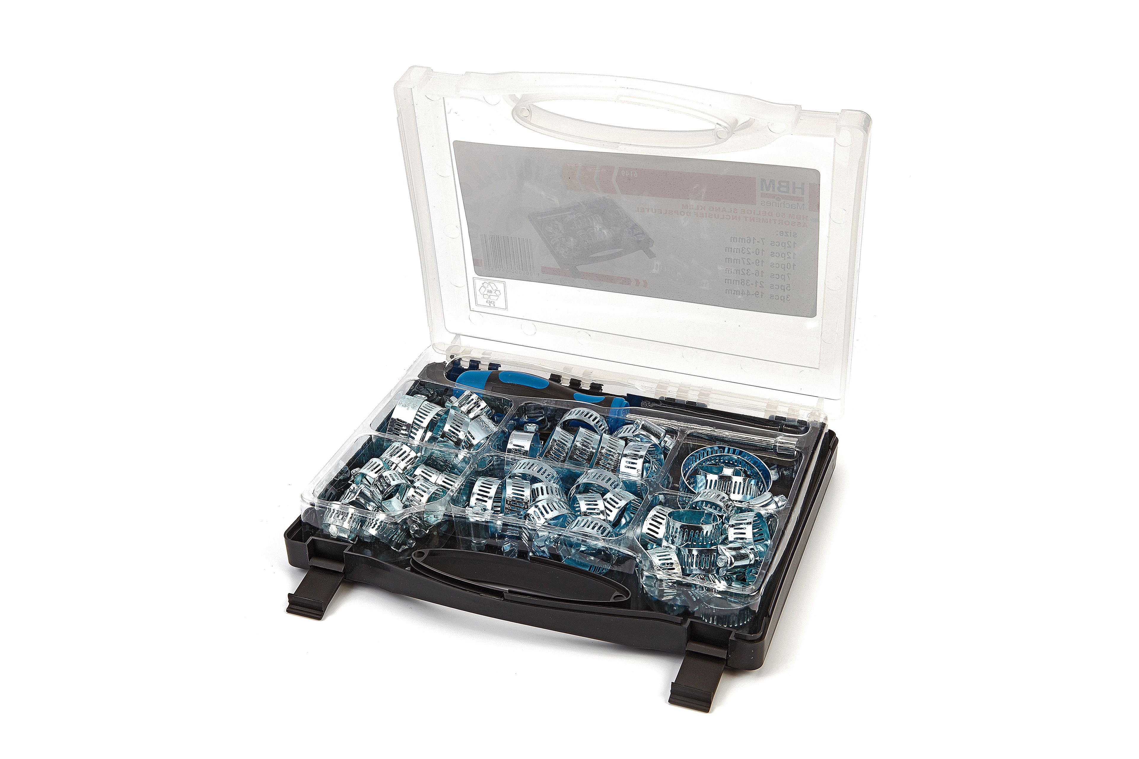 HBM Assortiment de colliers de serrage & c... | HBM Machines