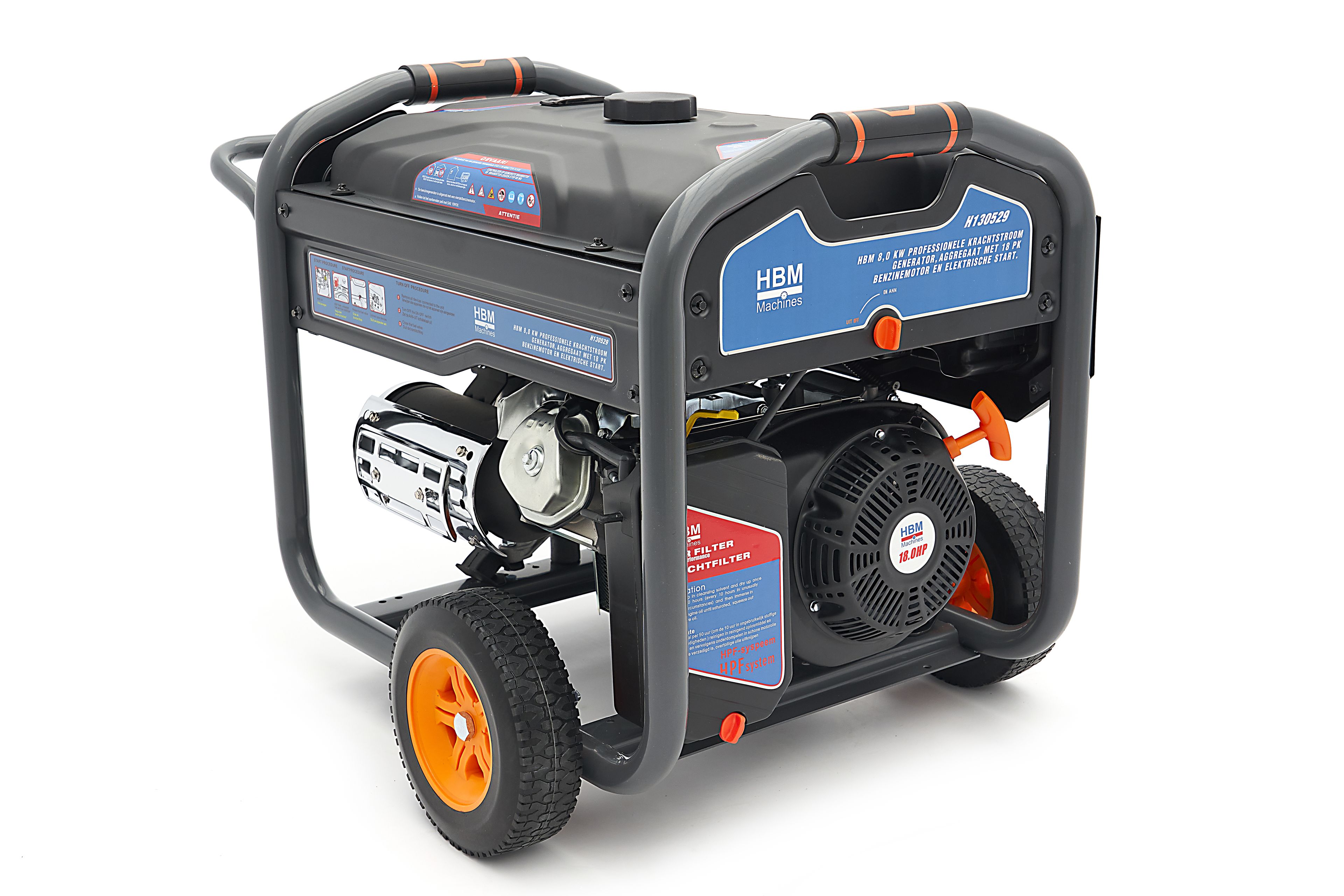 HBM 3800 Watt Krachtstroom Generator, Aggr... | HBM Machines