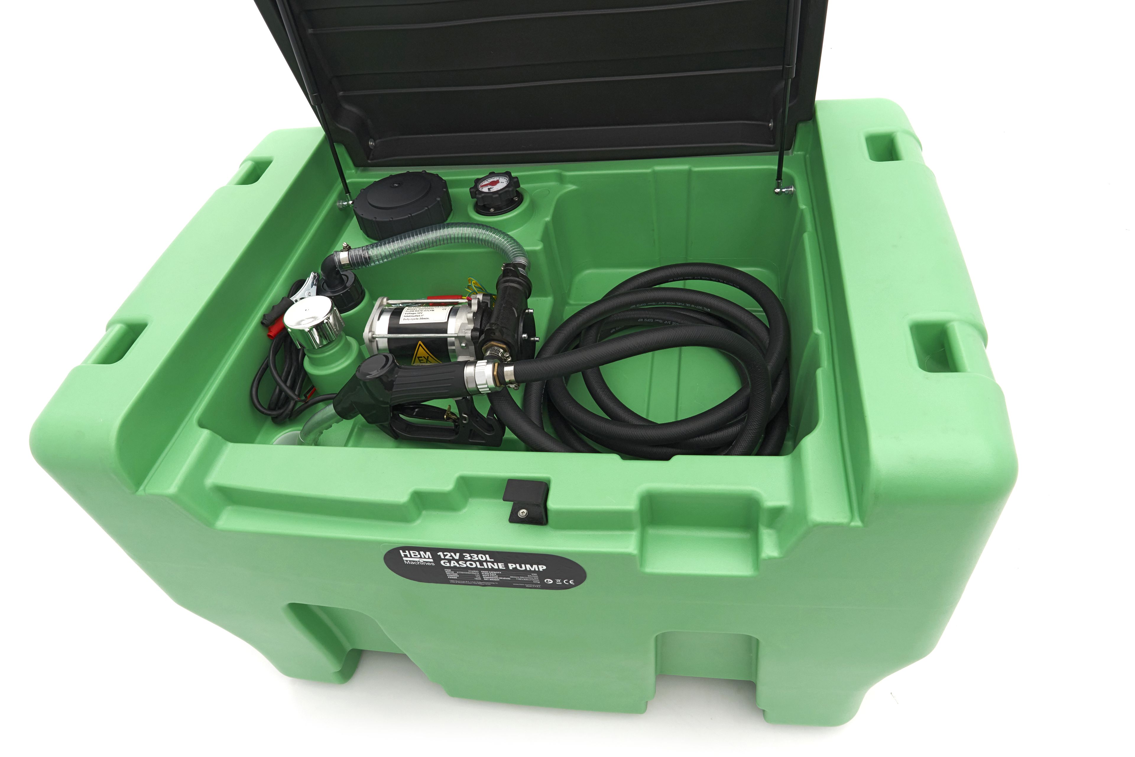 HBM 12 Volt 330 Liter benzinepomp met tank... | HBM Machines