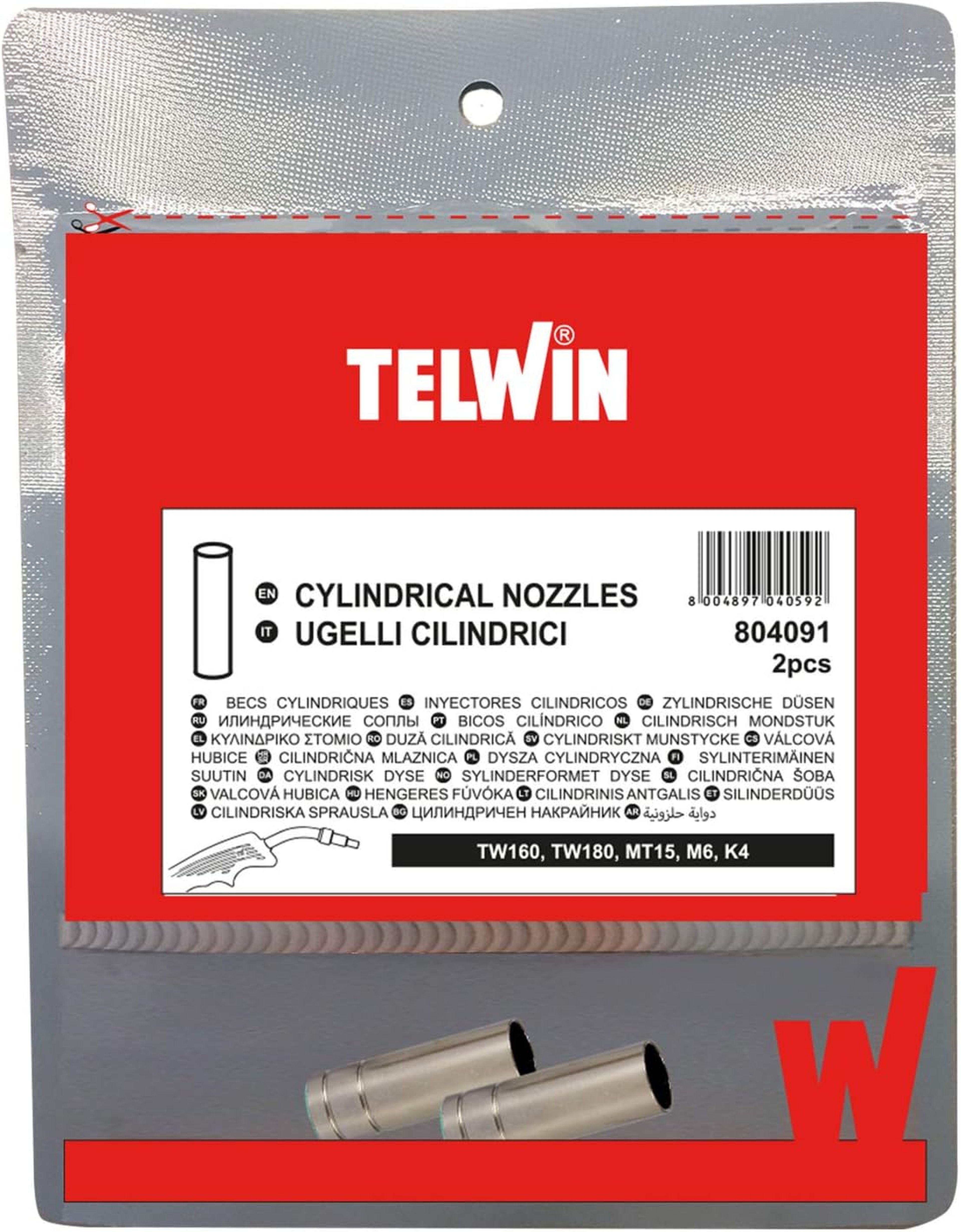 Telwin Buse cylindrique (2 pièces) | HBM Machines
