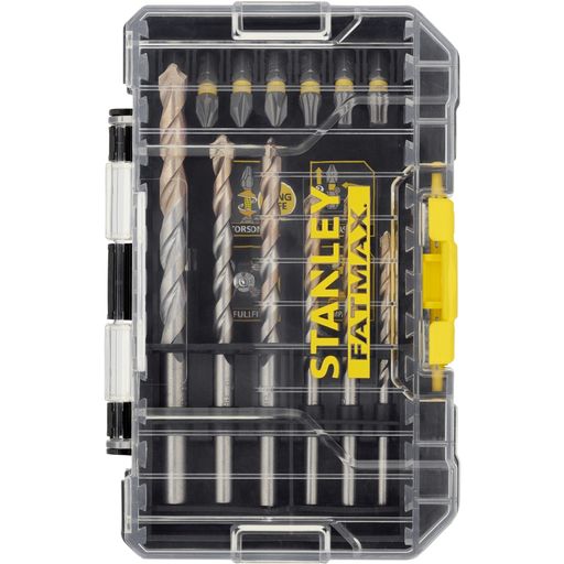 Stanley Fatmax steenboren,-bitset 19-delig... | HBM Machines