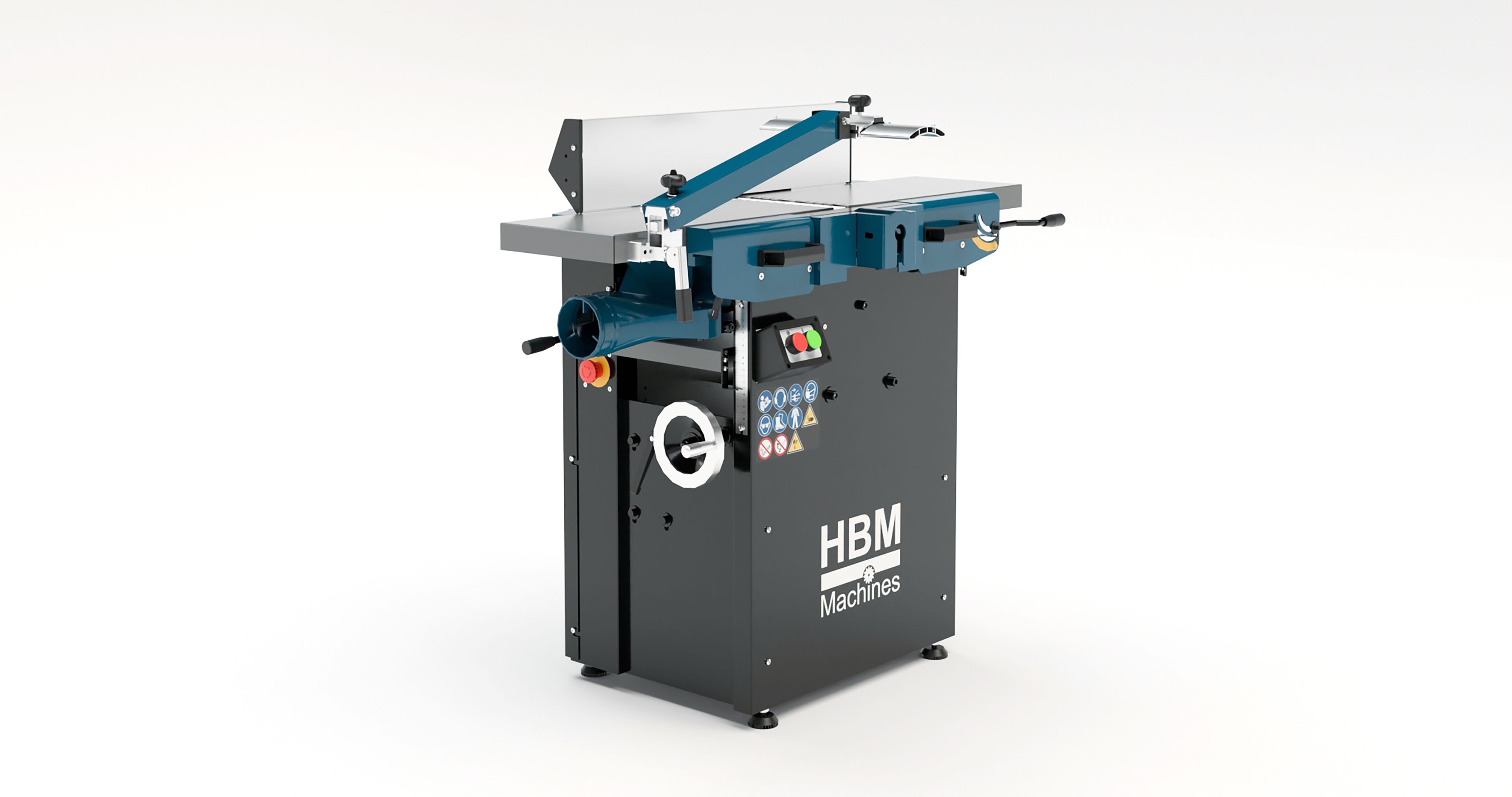 Raboteuse-dégauchisseuse avec tête hélicoï... | HBM Machines