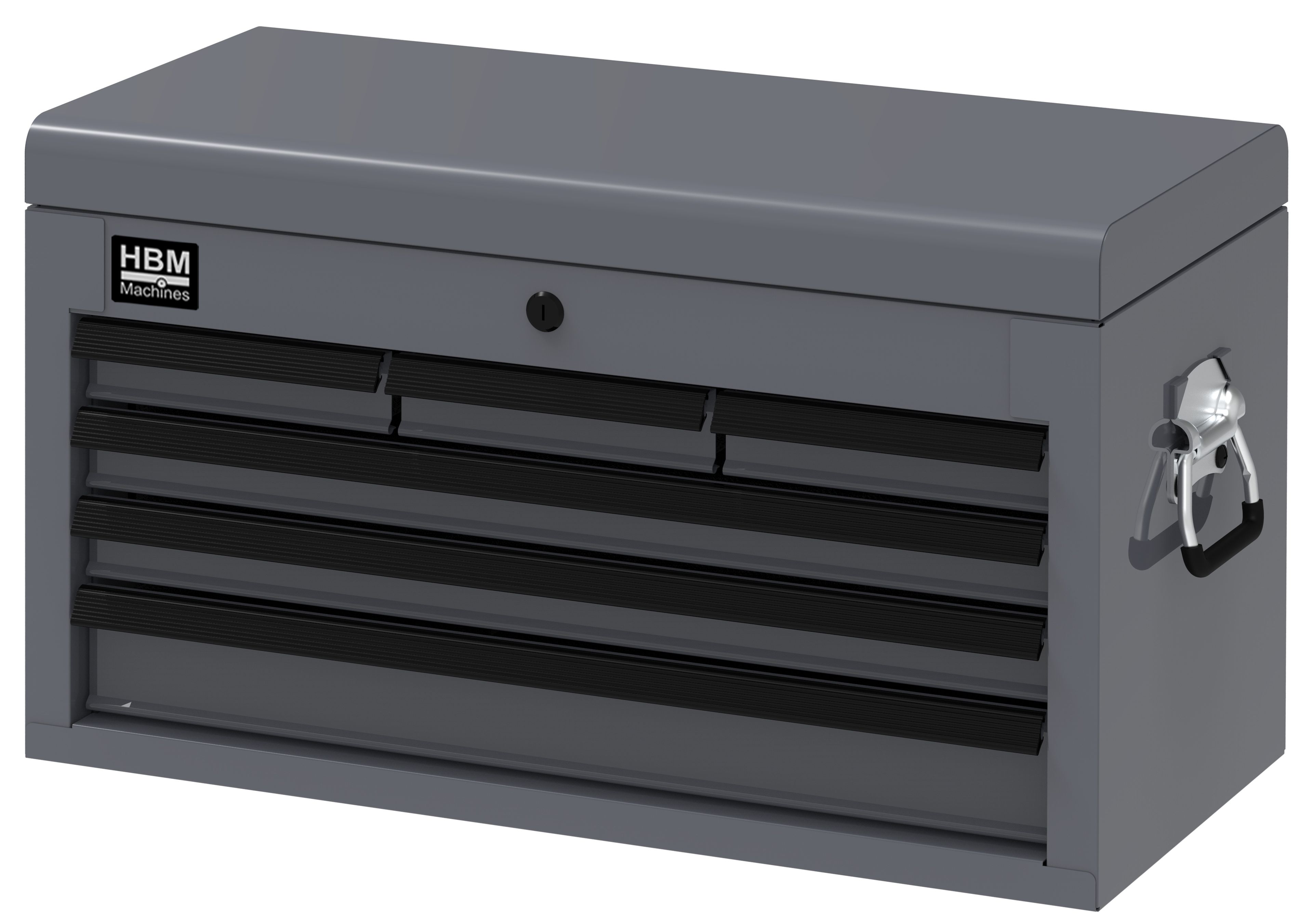 HBM meuble à outils avec 6 tiroirs, noir | HBM Machines