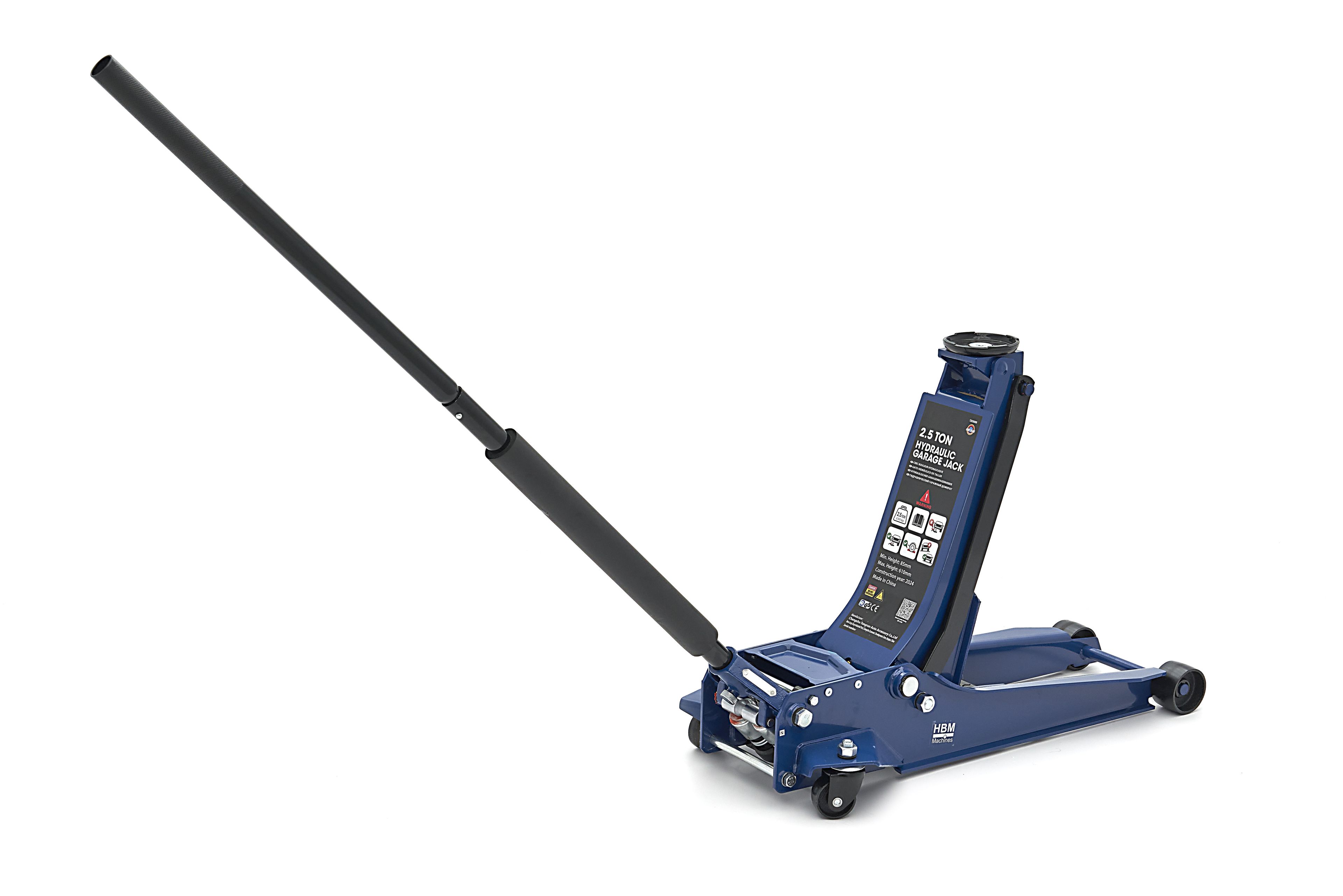 Gato hidráulico HBM de 2,5 toneladas | HBM Machines