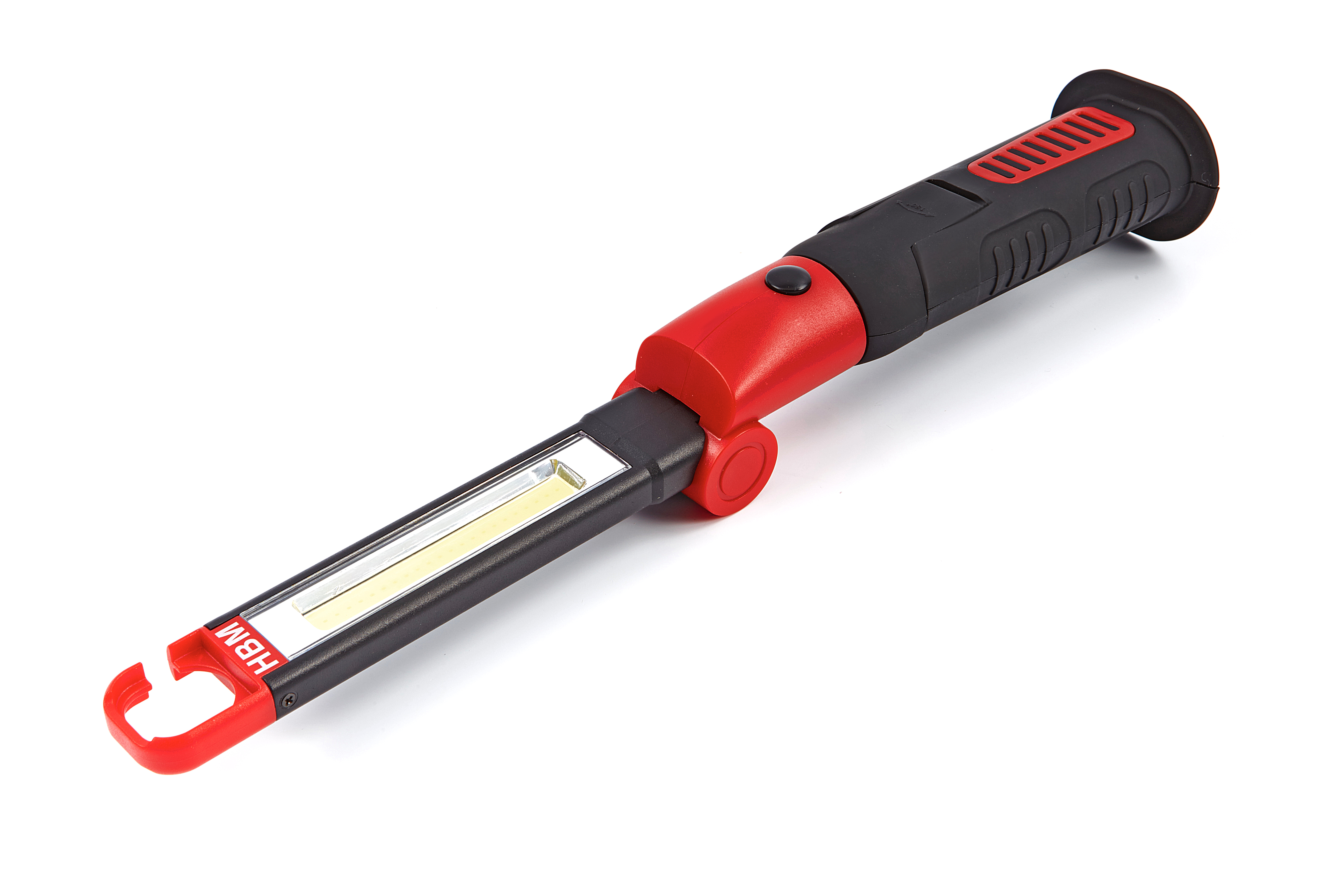 HBM faltbare Led-Taschenlampe 200 Lumen - ROT | HBM Machines