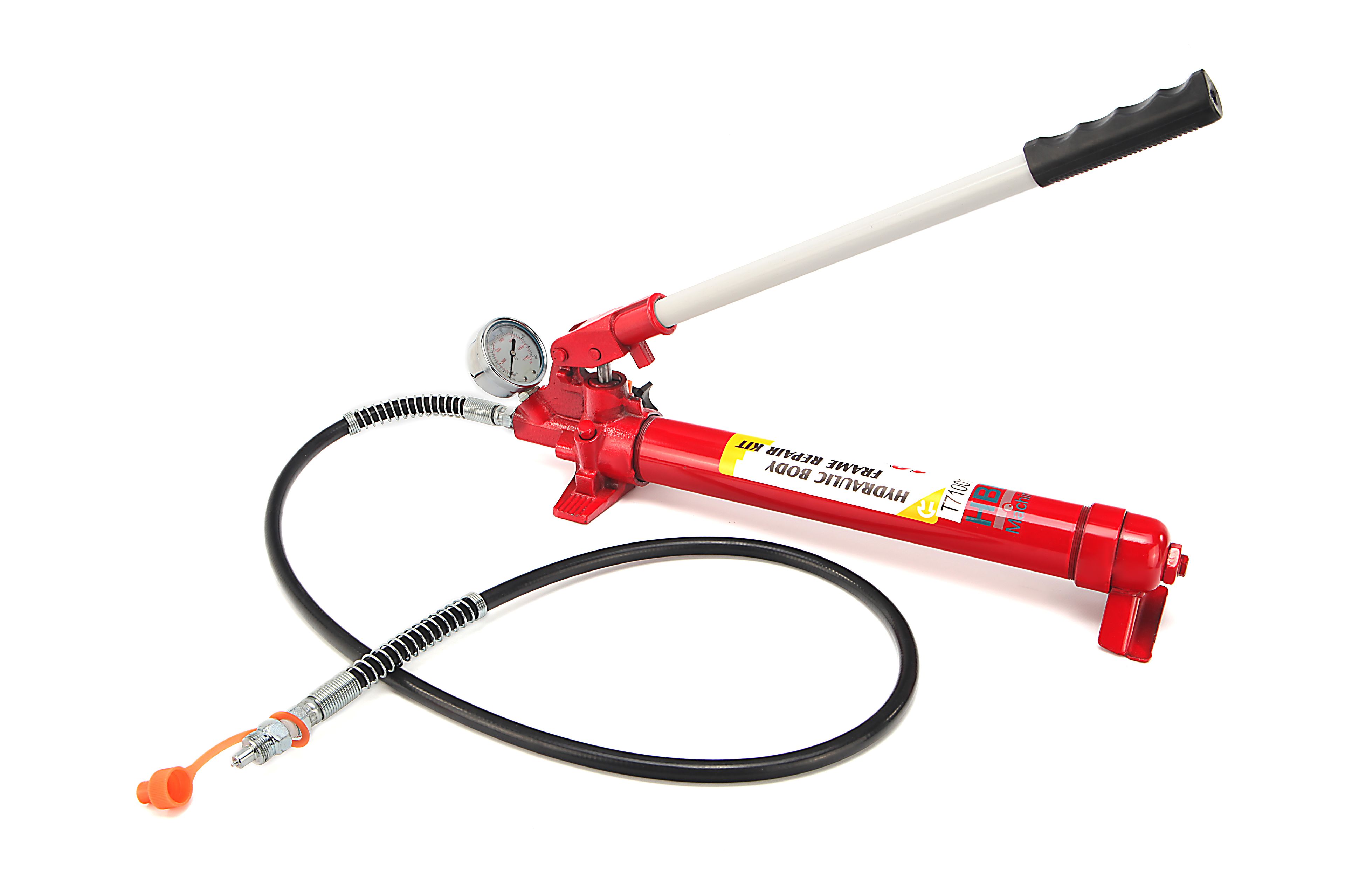 HBM 10 Ton Bomba Hidráulica con Manómetro | HBM Machines