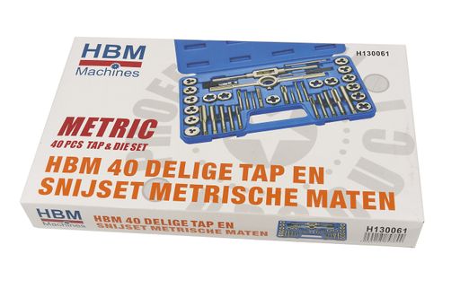 HBM Jeu de taraudage et de coupe métrique ... | HBM Machines