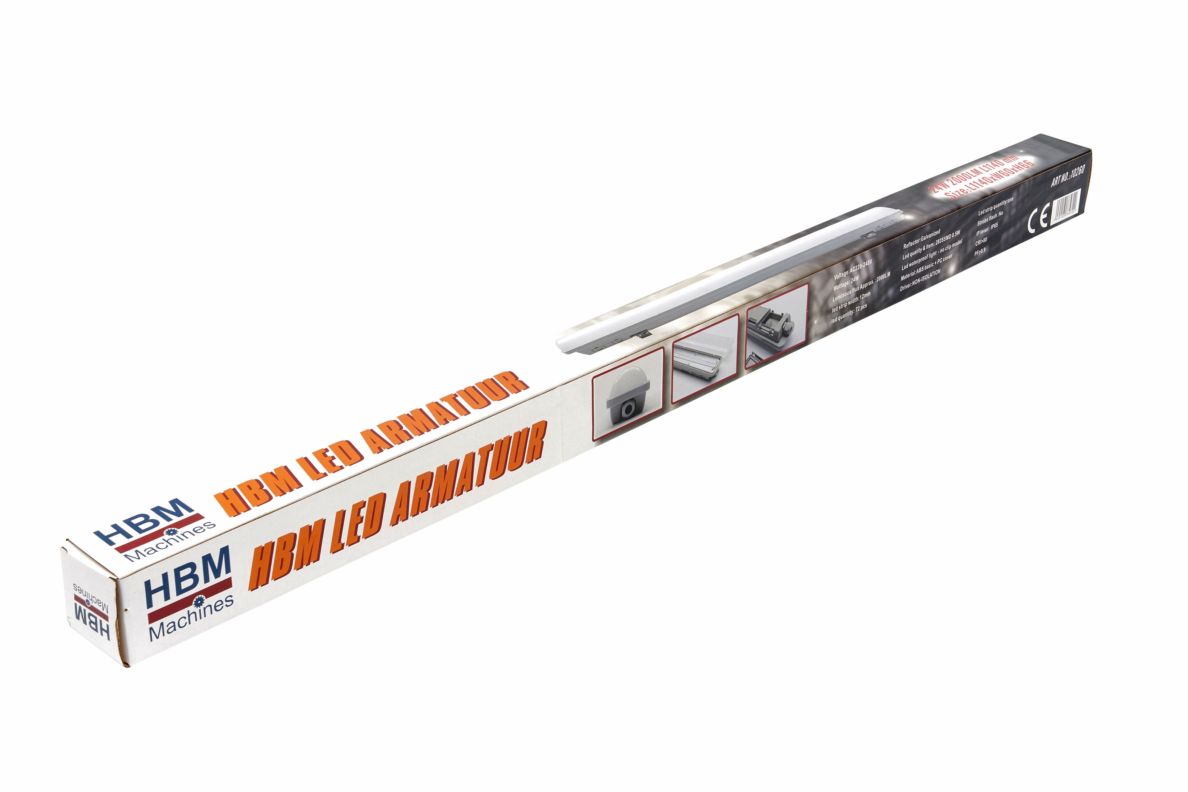 HBM LED Armatuur 40W 4000LM L1140 mm | HBM Machines