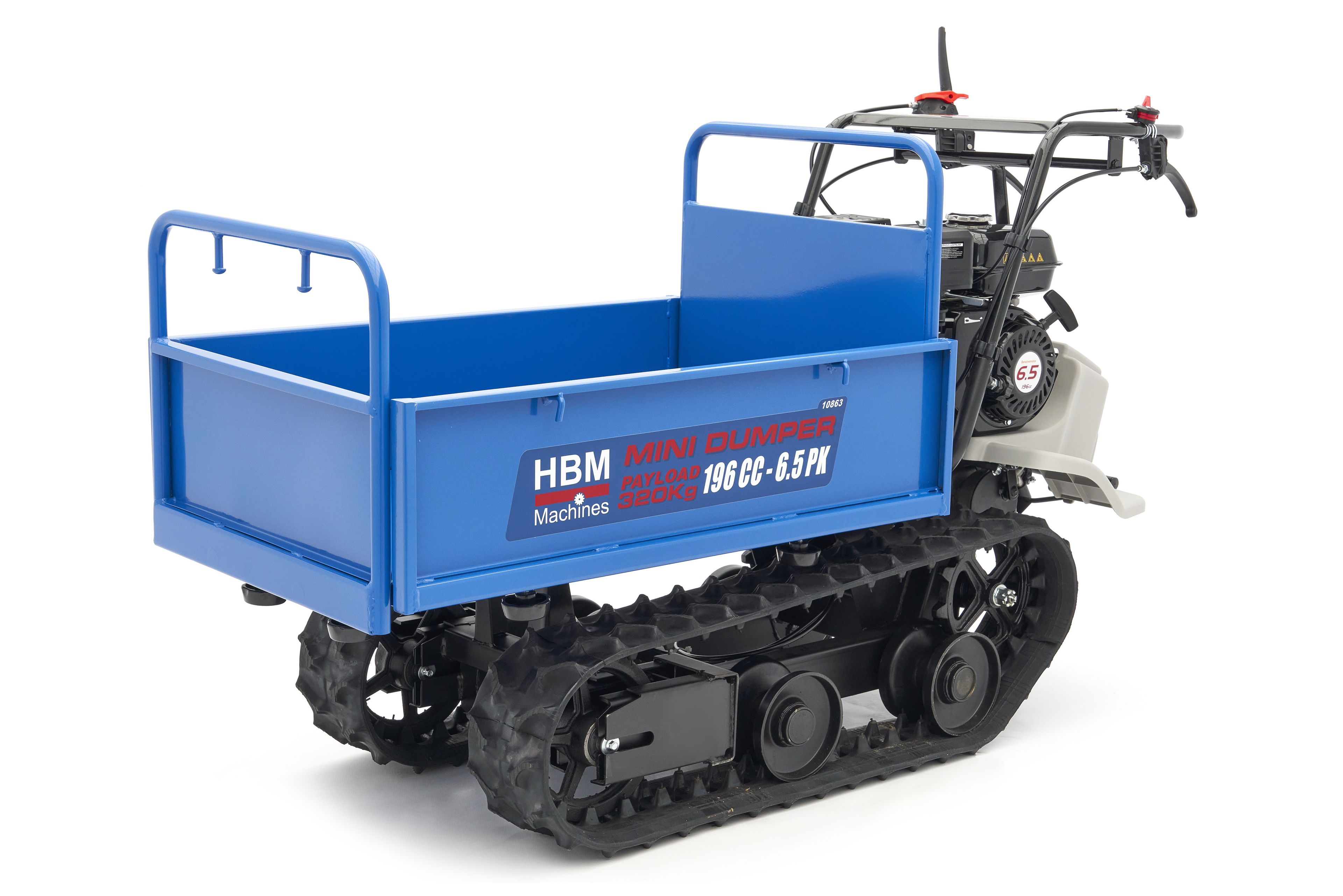 HBM Professional 320 KG Mini-Dumper auf Ra... | HBM Machines