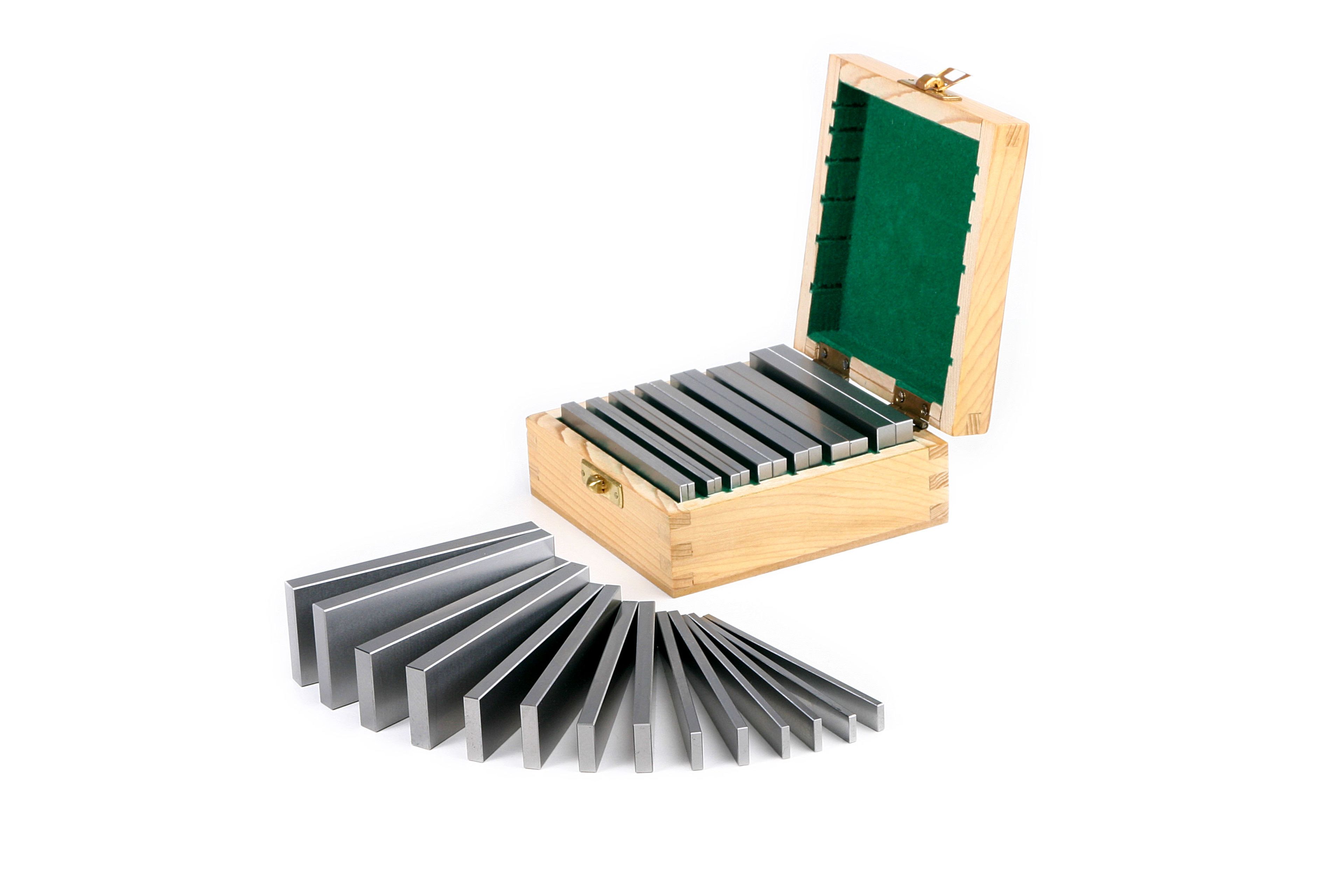 HBM Jeu de 7 tailles de cales parallèles m... | HBM Machines