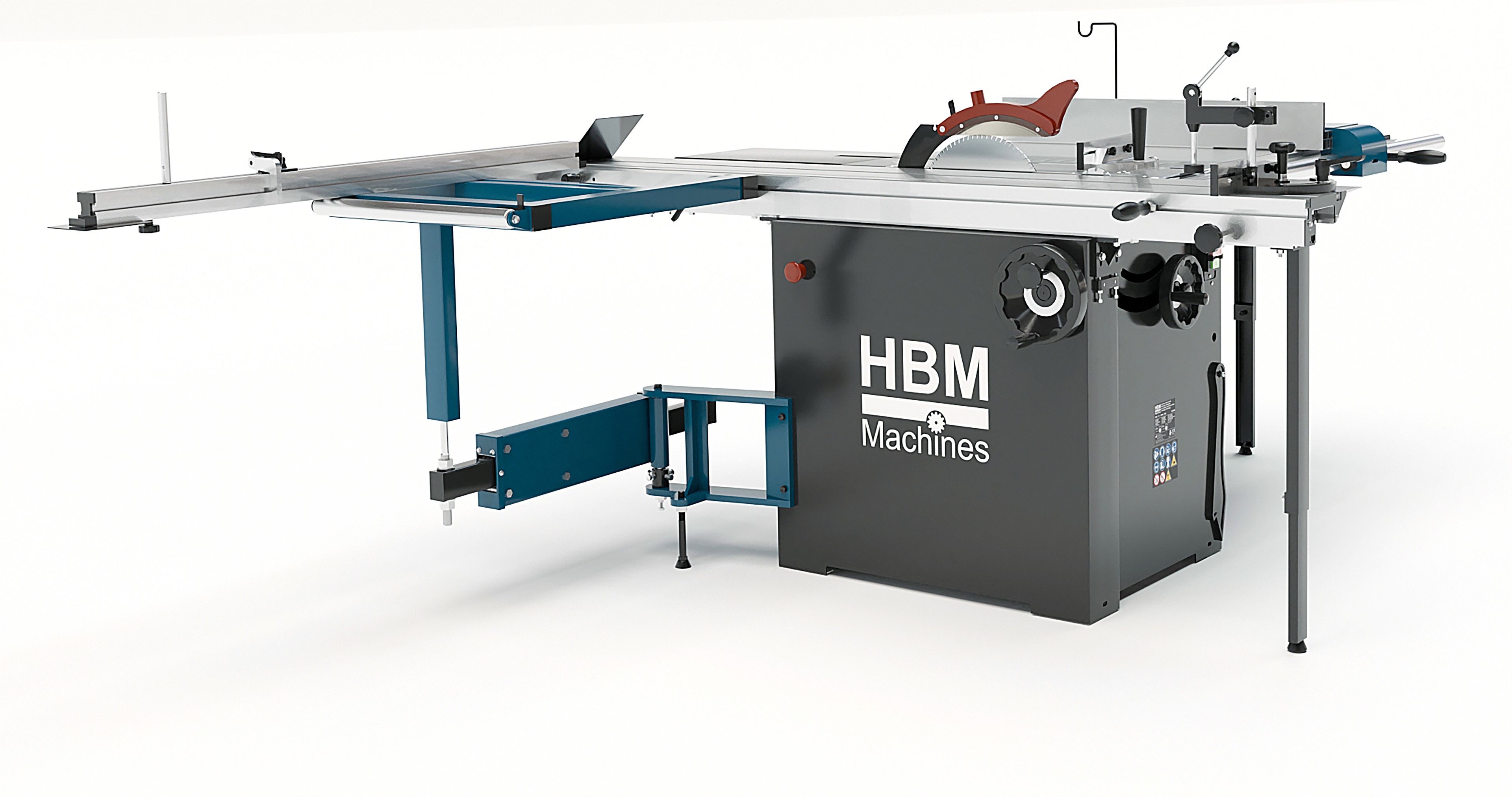 Scie à panneaux HBM, scie circulaire sur t... | HBM Machines