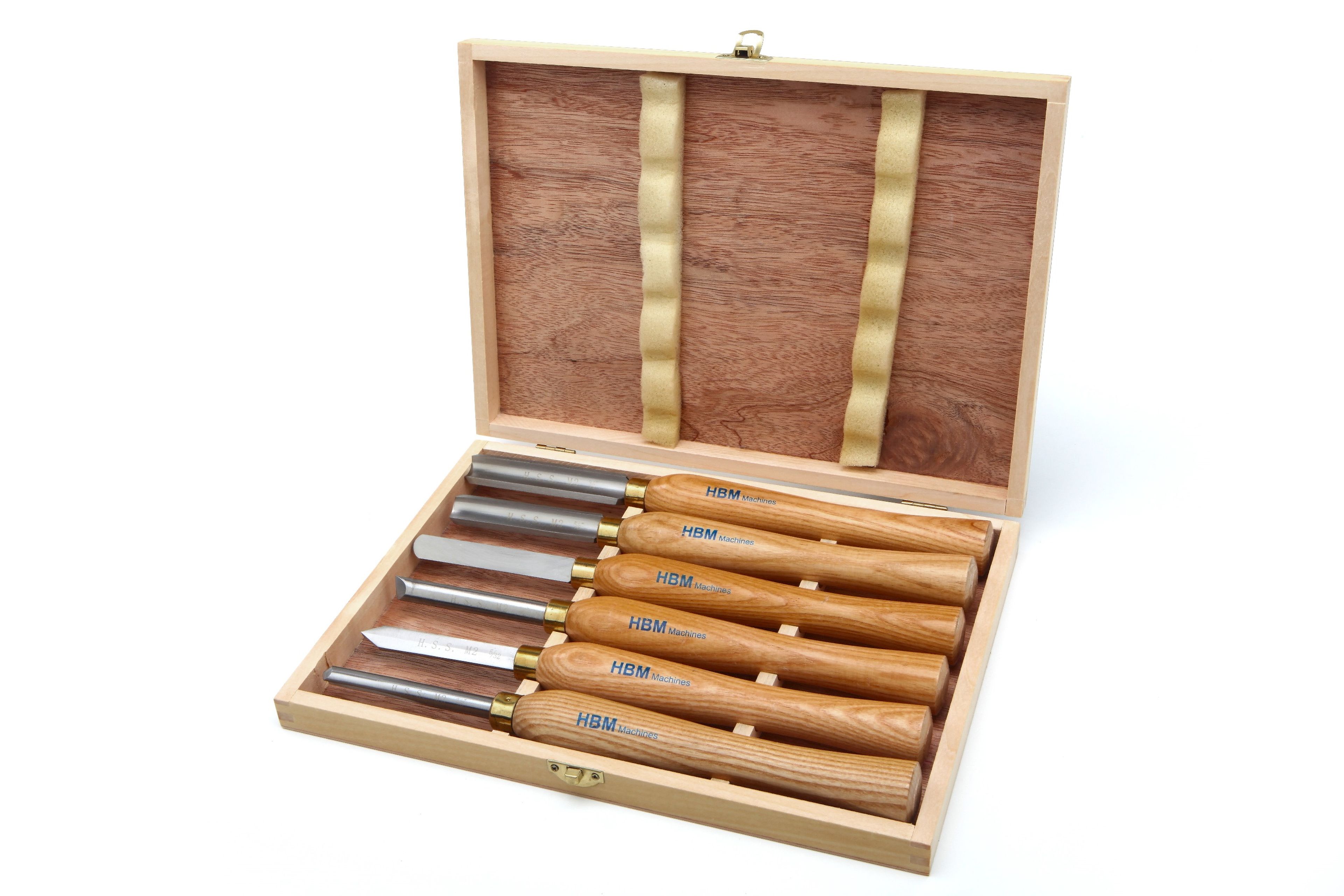 HBM Set de ciseaux à bois A 6 pièces | HBM Machines