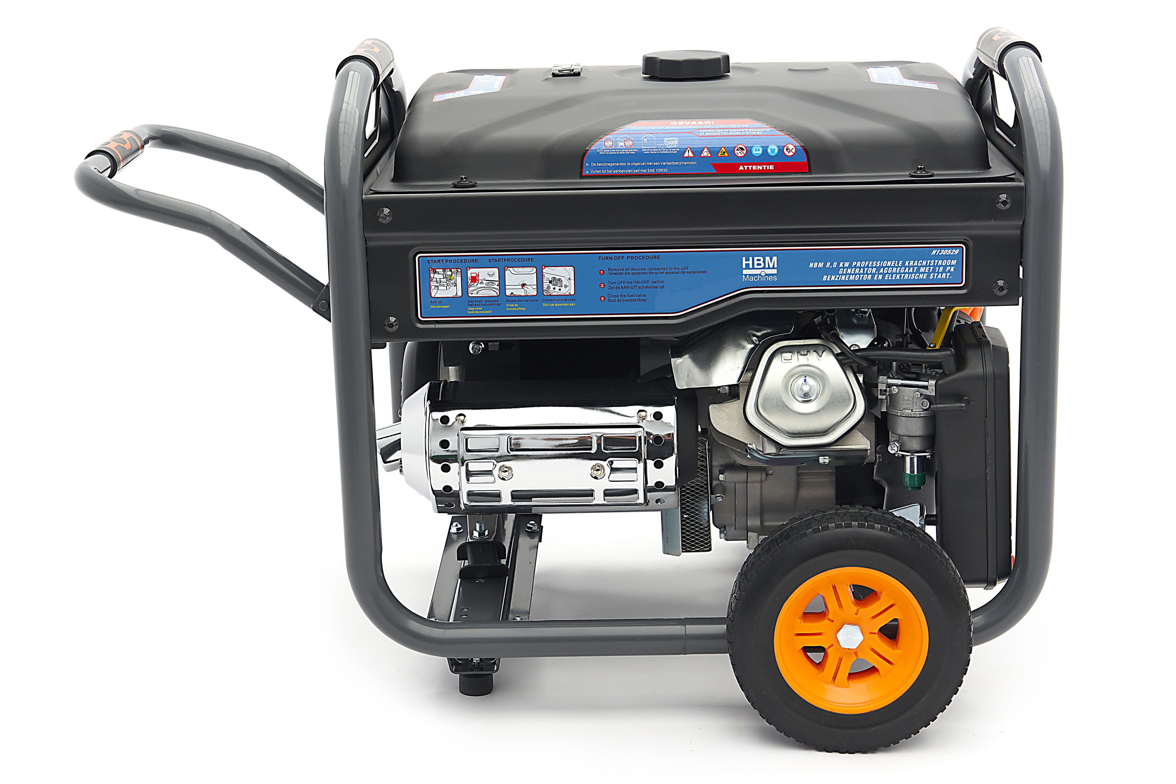 HBM 3800 Watt Krachtstroom Generator, Aggr... | HBM Machines