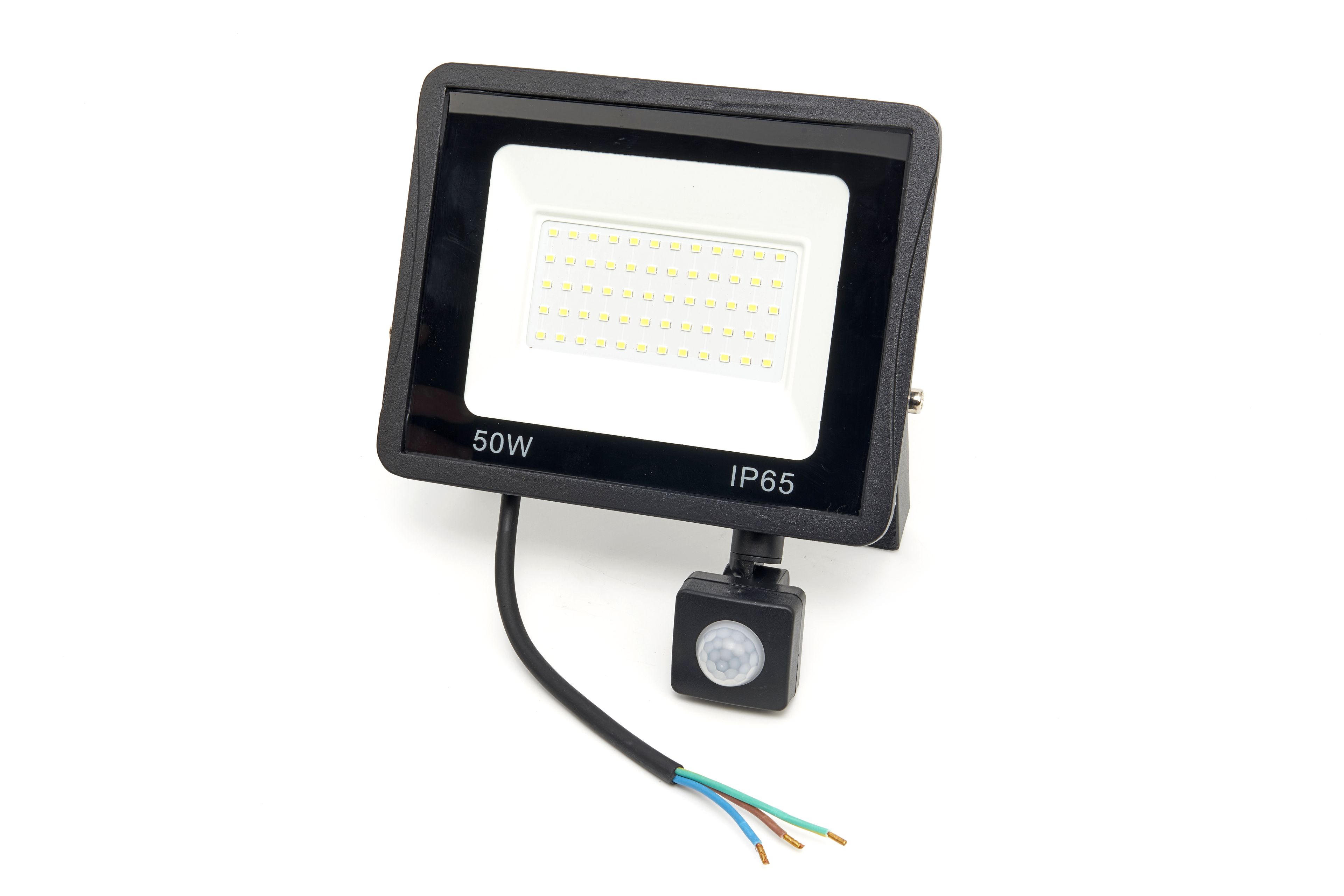 HBM LED-Gebäudeleuchte mit Sensor 50 Watt ... | HBM Machines