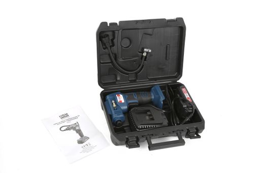 HBM 18 Volt Compressor op Accu met Toebehoren | HBM Machines