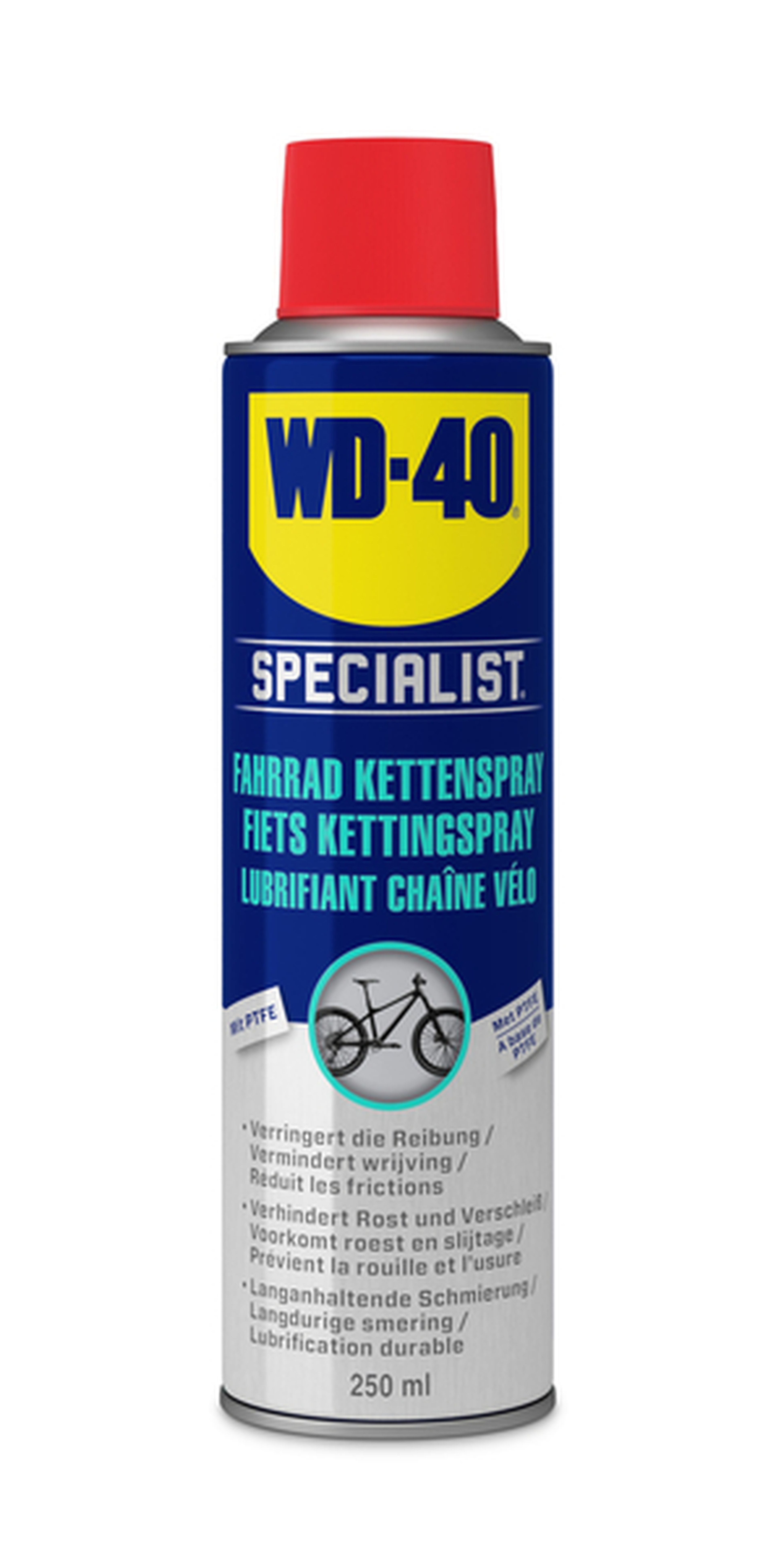 WD-40 Specialist Fiets Ketting Spray 250ml | HBM Machines