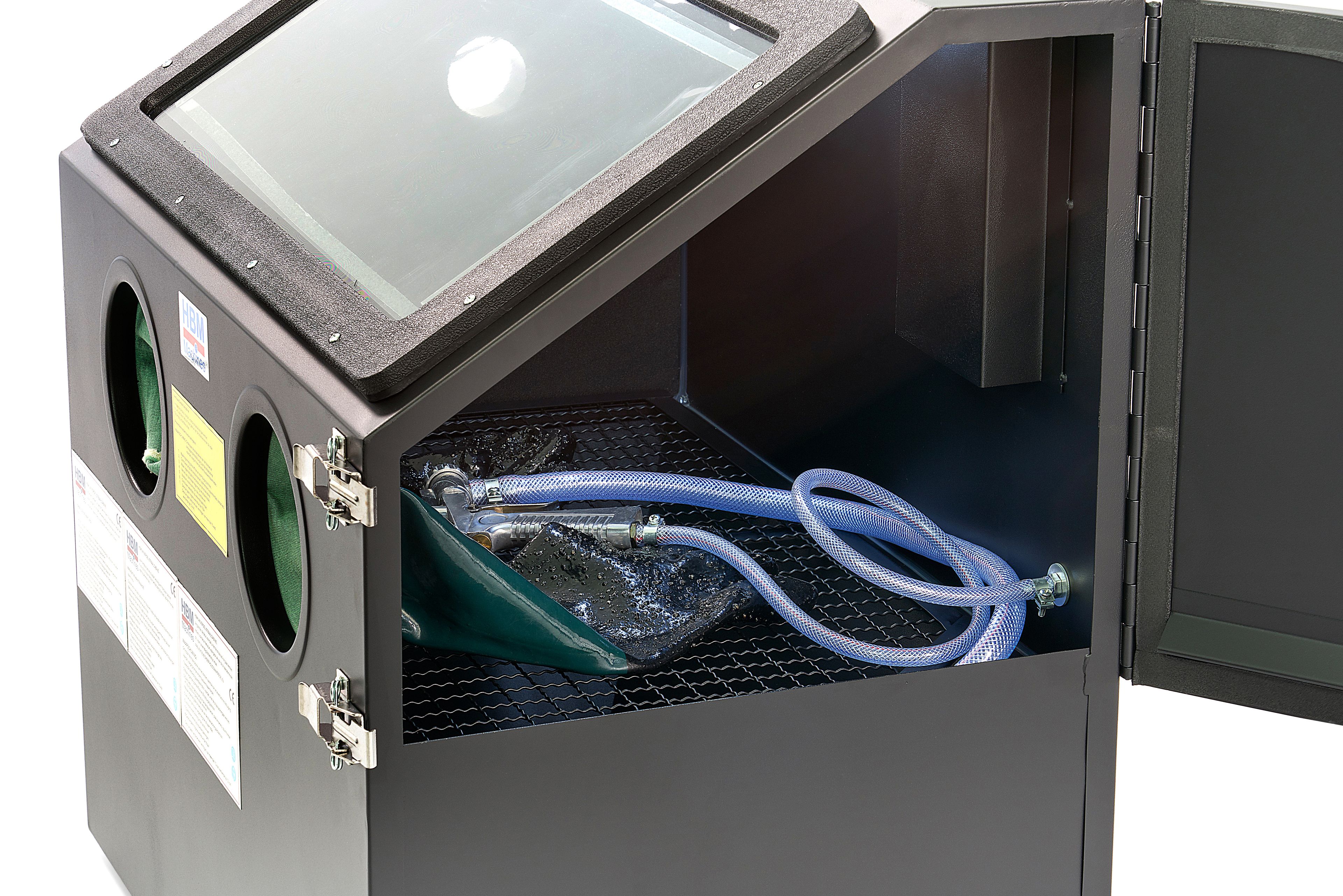 HBM SBC 110 Straalcabine - ZWART | HBM Machines