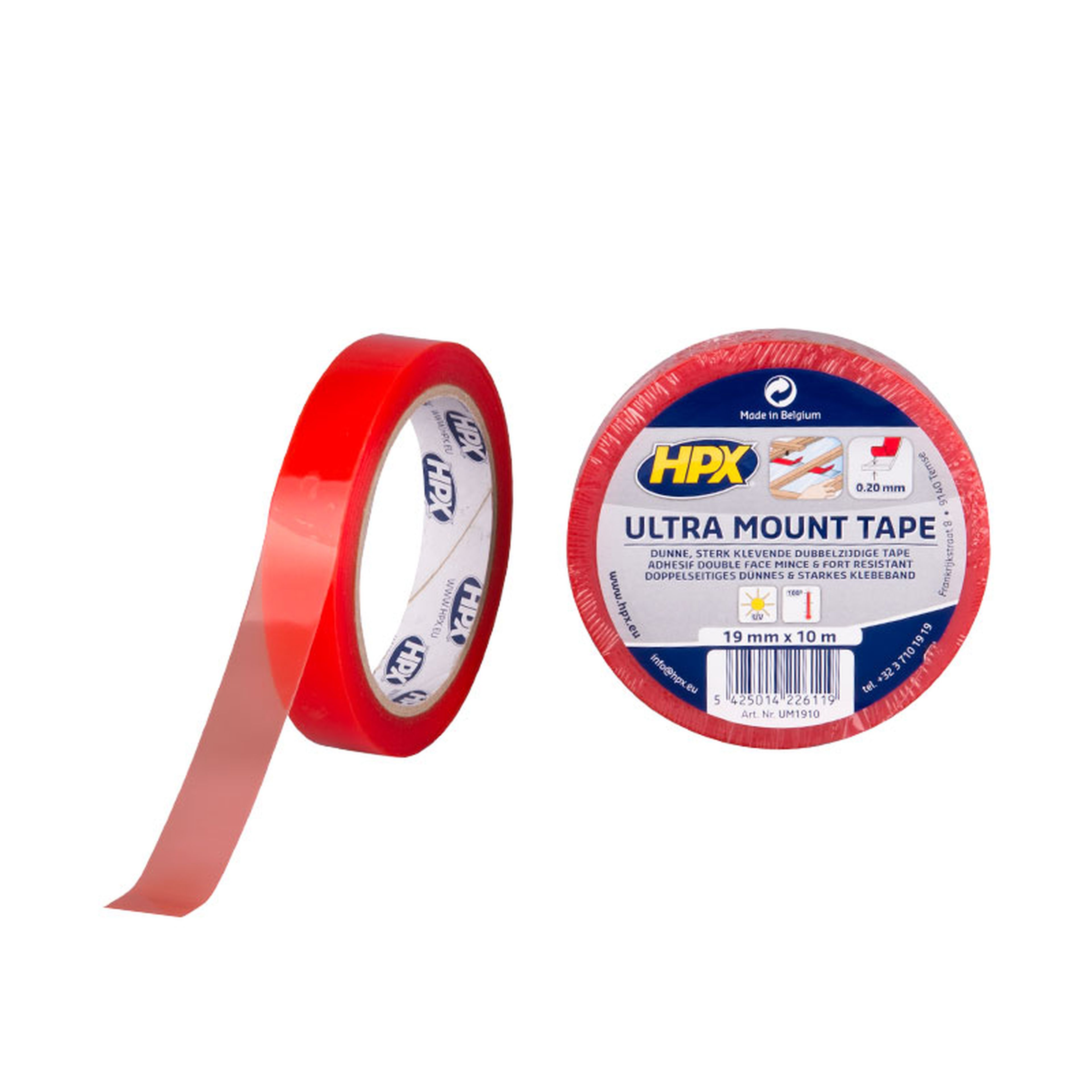 Ruban de fixation HPX Ultra Mount transpar... | HBM Machines