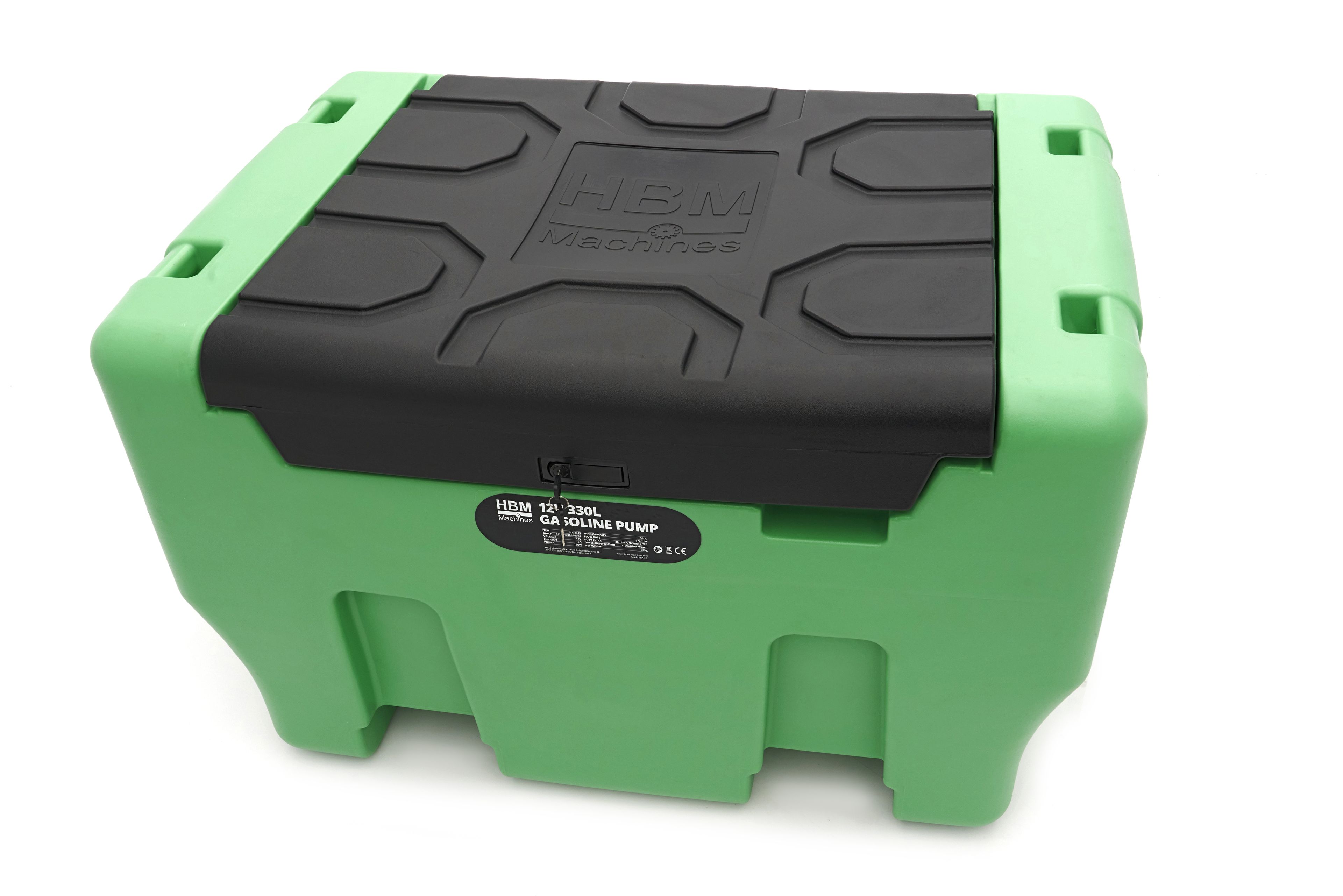 HBM 12 Volt 330 Liter benzinepomp met tank... | HBM Machines