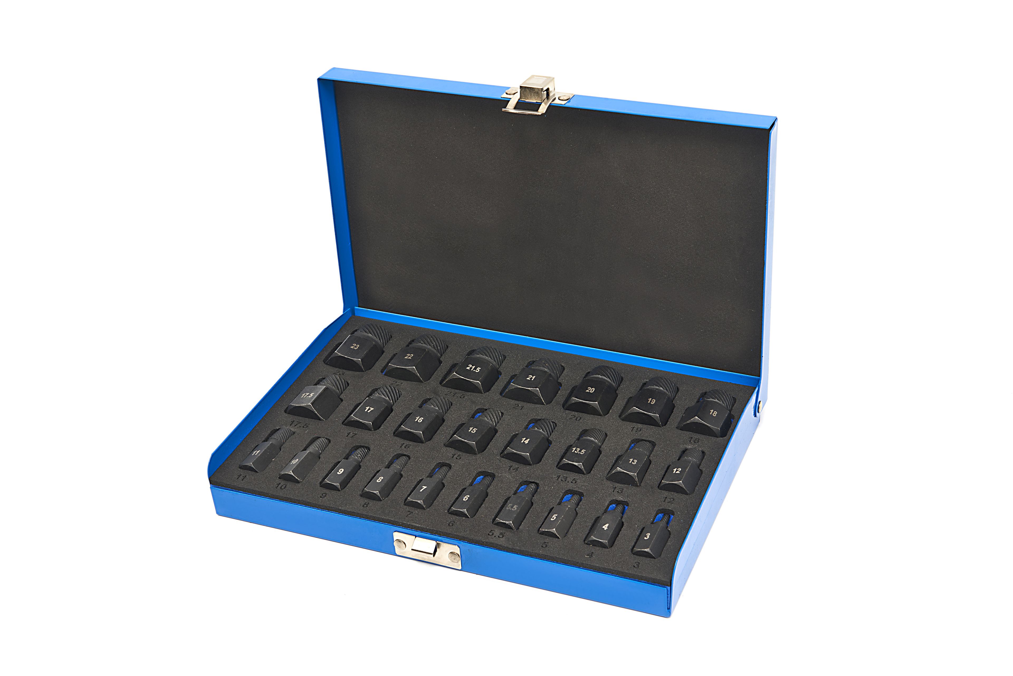 HBM Jeu d'extracteurs de vis multi-splines... | HBM Machines