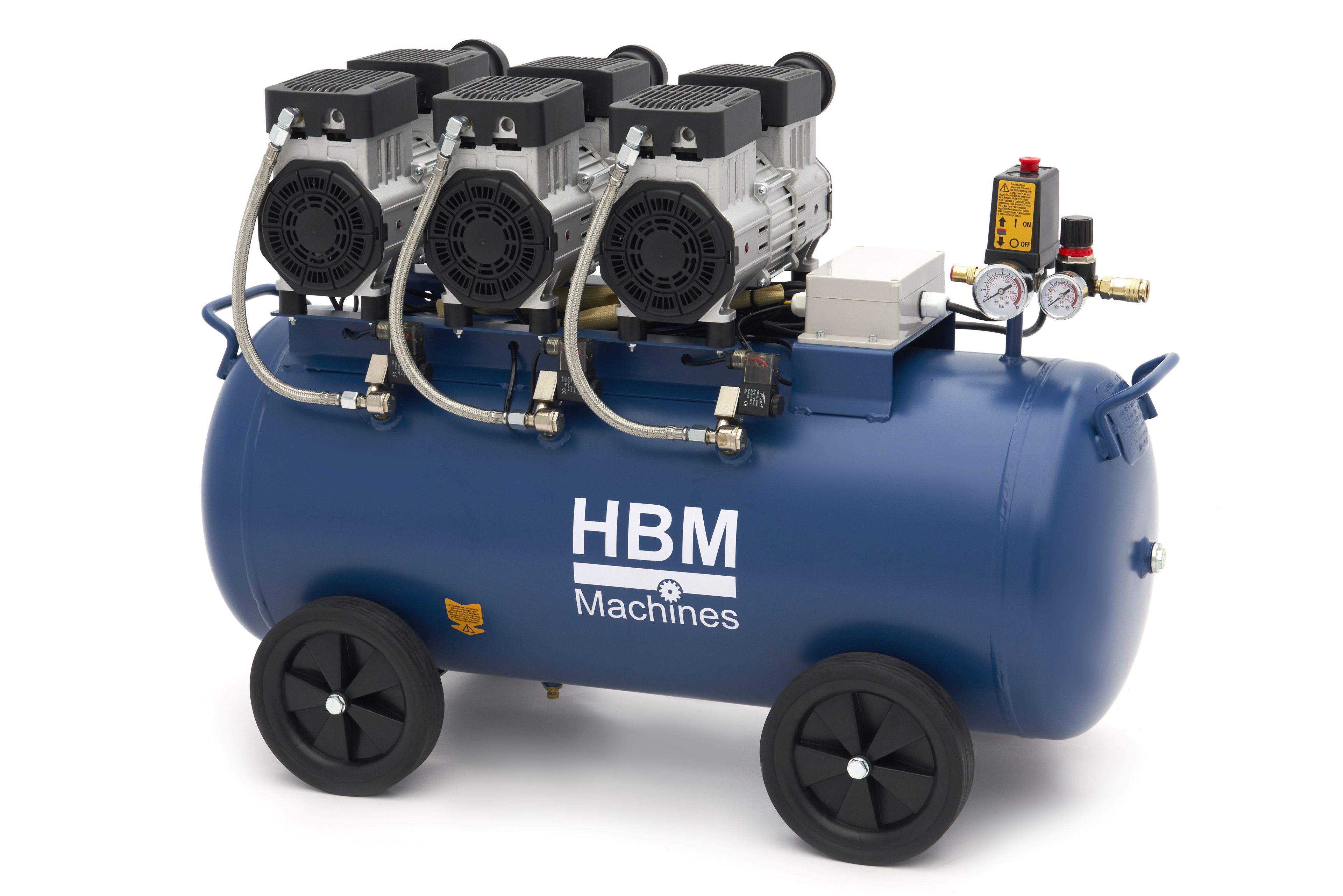 HBM Compresseur silencieux sans huile 90 l... | HBM Machines