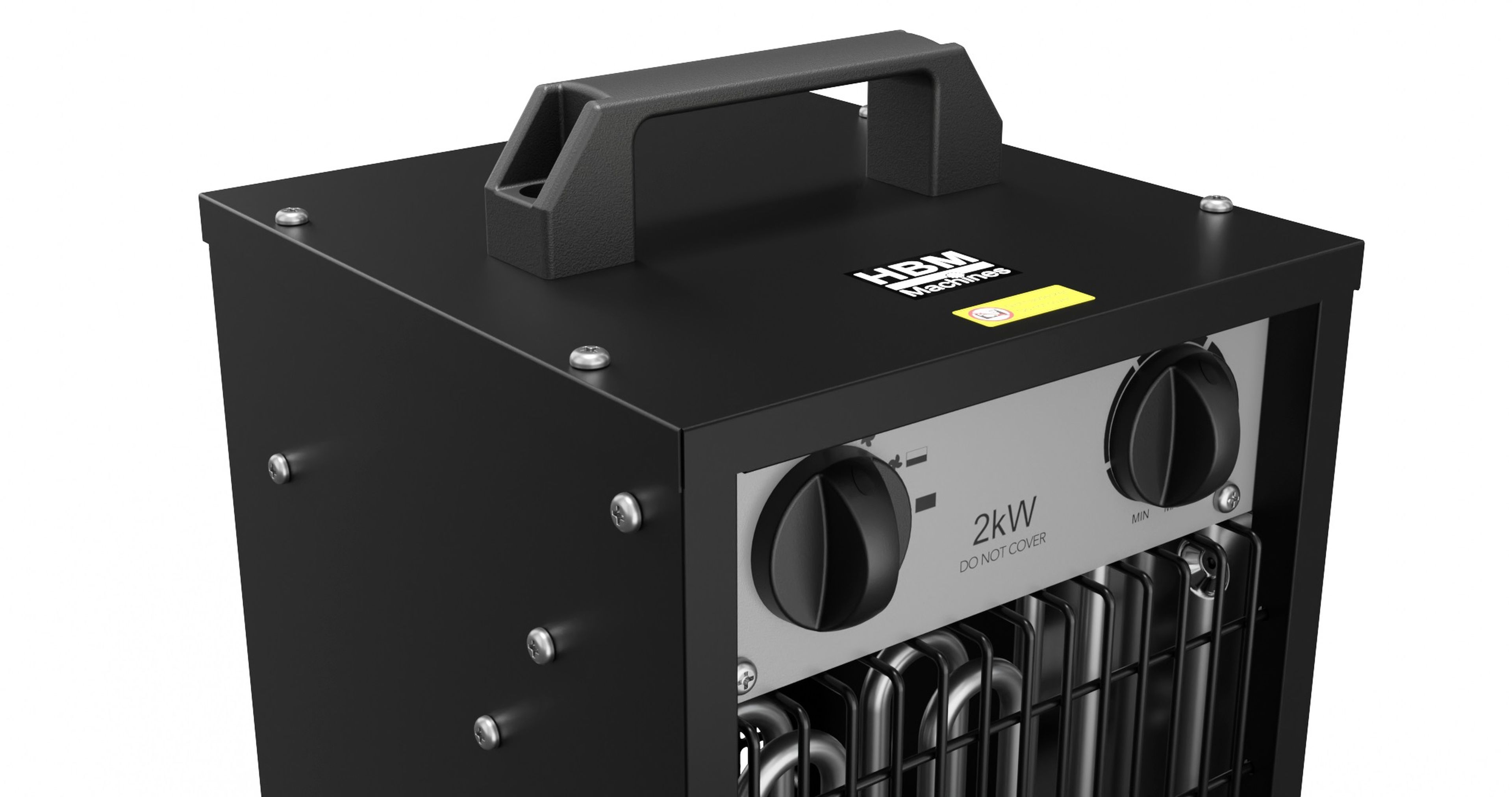 HBM elektrische heater 2000 Watt | HBM Machines